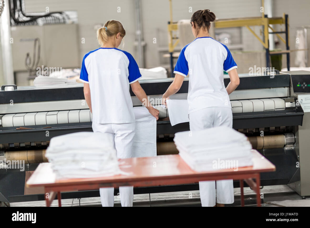 Ironing machine hi-res stock photography and images - Alamy