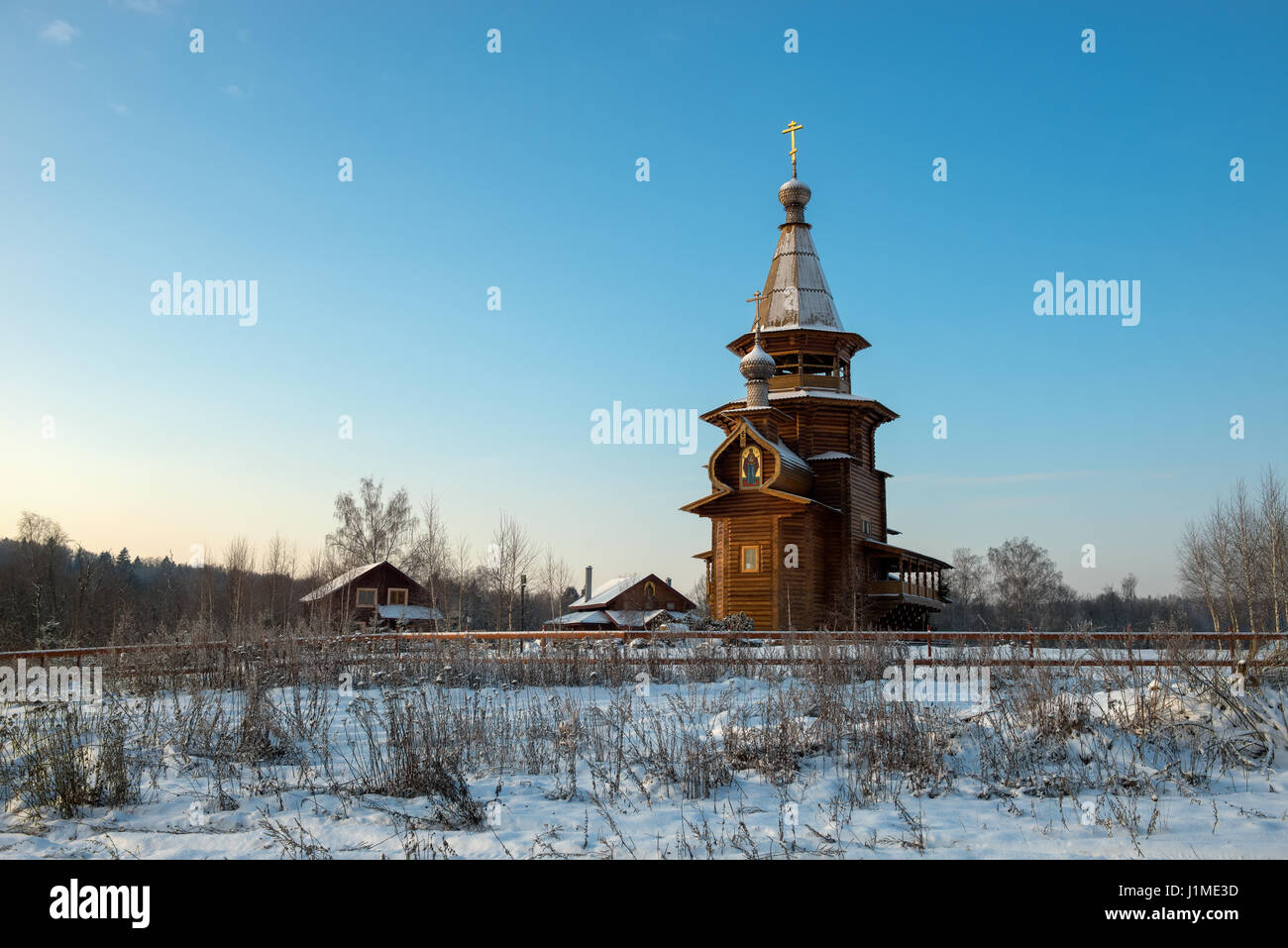 Temple of St. Sergius of Radonezh at the waterfall gremyachiy key ...