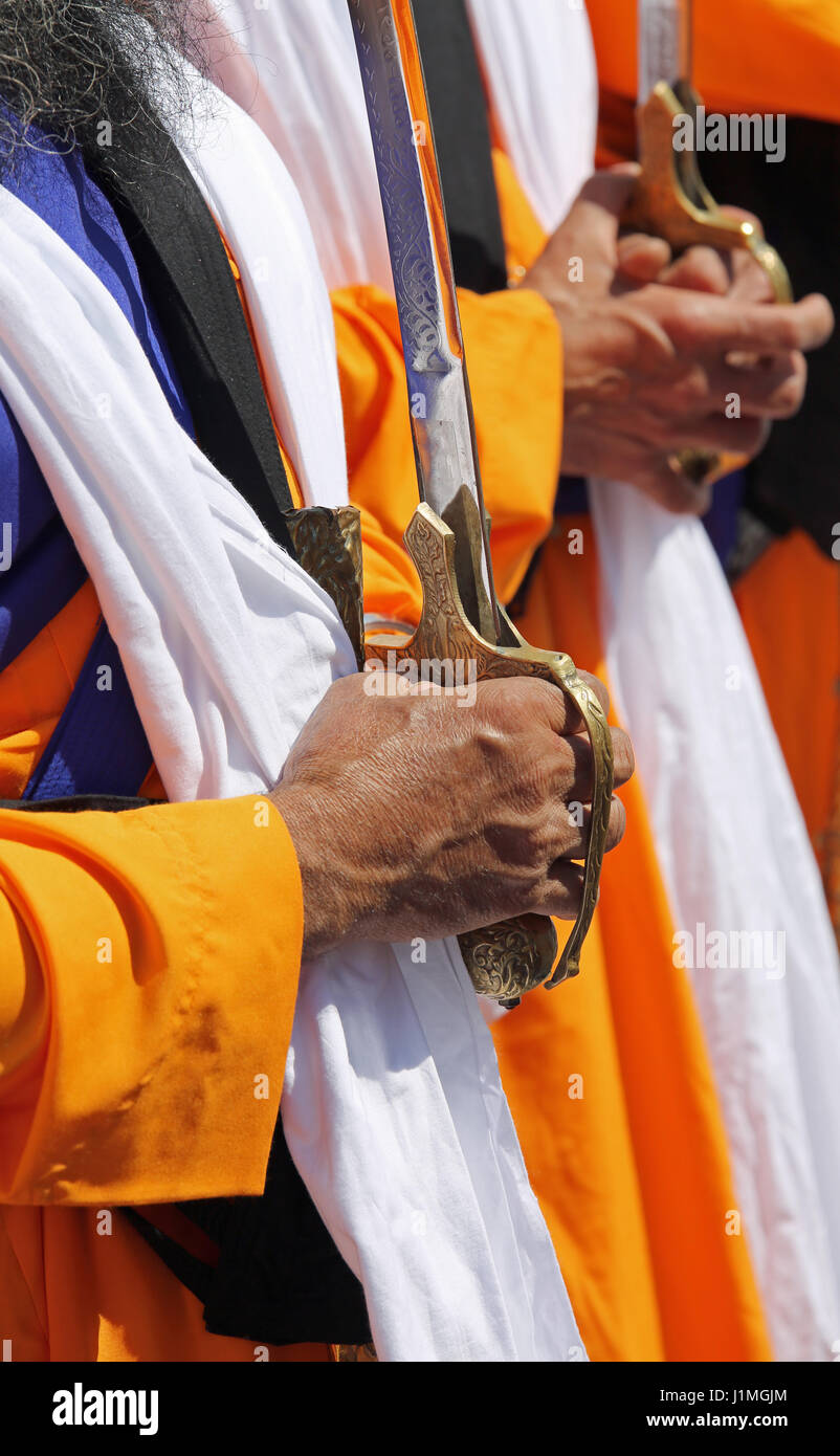 Sikh ceremonial sword hi-res stock photography and images - Alamy