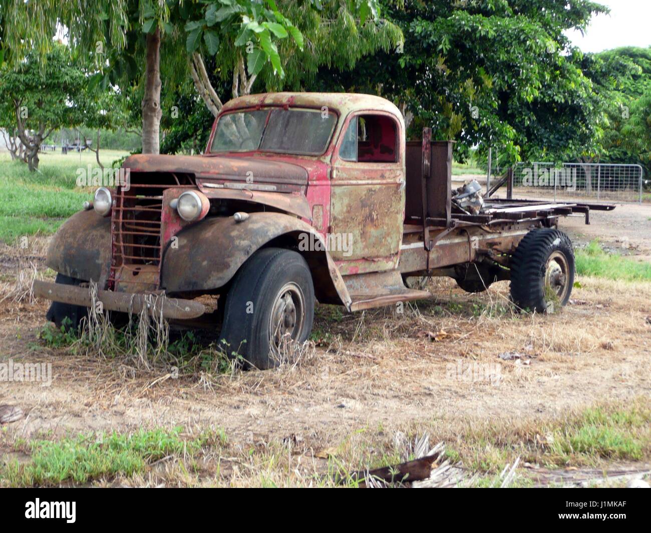 Old Rusty Trucks Vintage Old Rusty Truck With Hood Up Toned Our