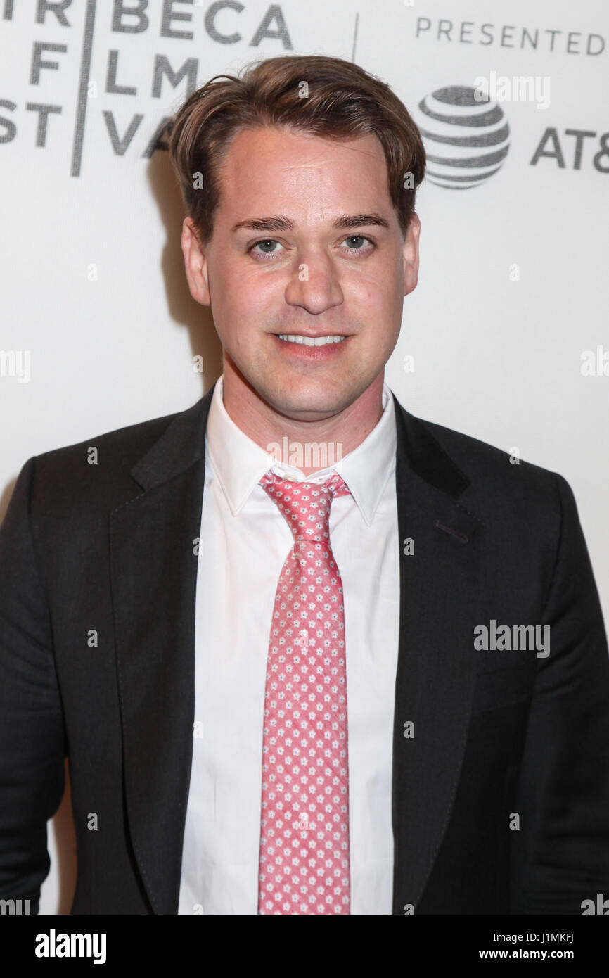 T.R. Knight attends the 'Genius' Premiere during the 2017 Tribeca Film ...