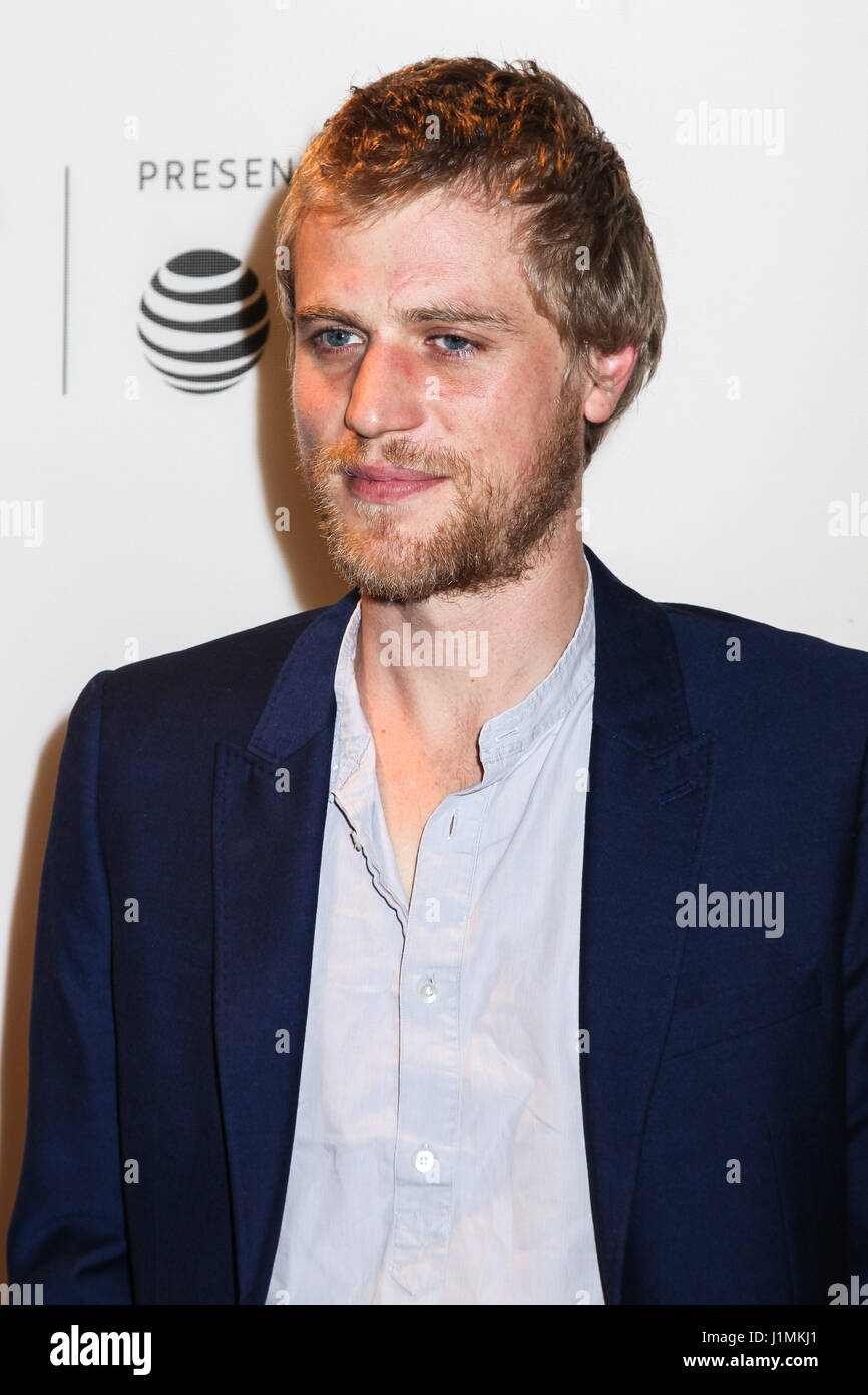 Johnny Flynn attends the 'Genius' Premiere during the 2017 Tribeca Film ...