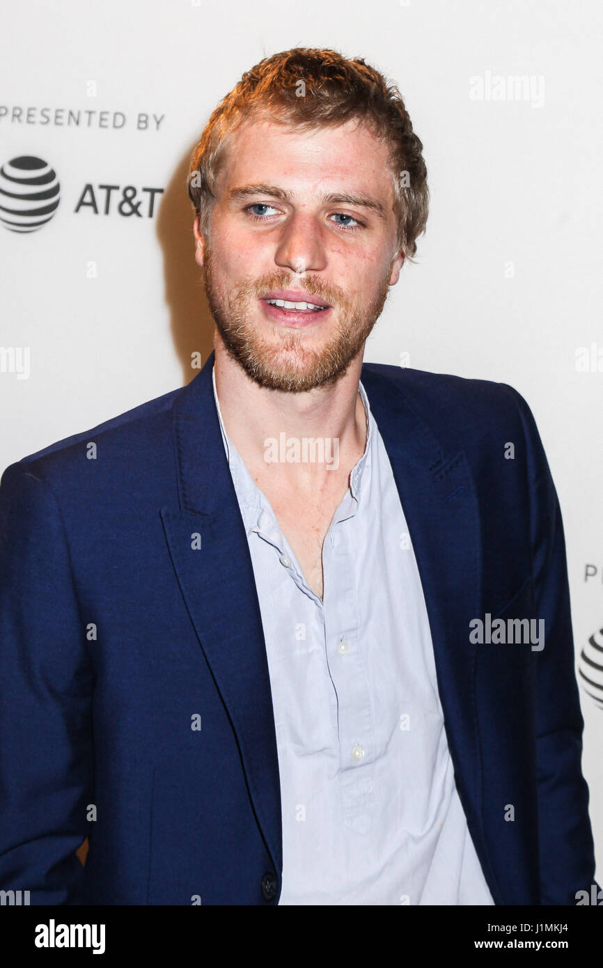 Johnny Flynn attends the 'Genius' Premiere during the 2017 Tribeca Film ...
