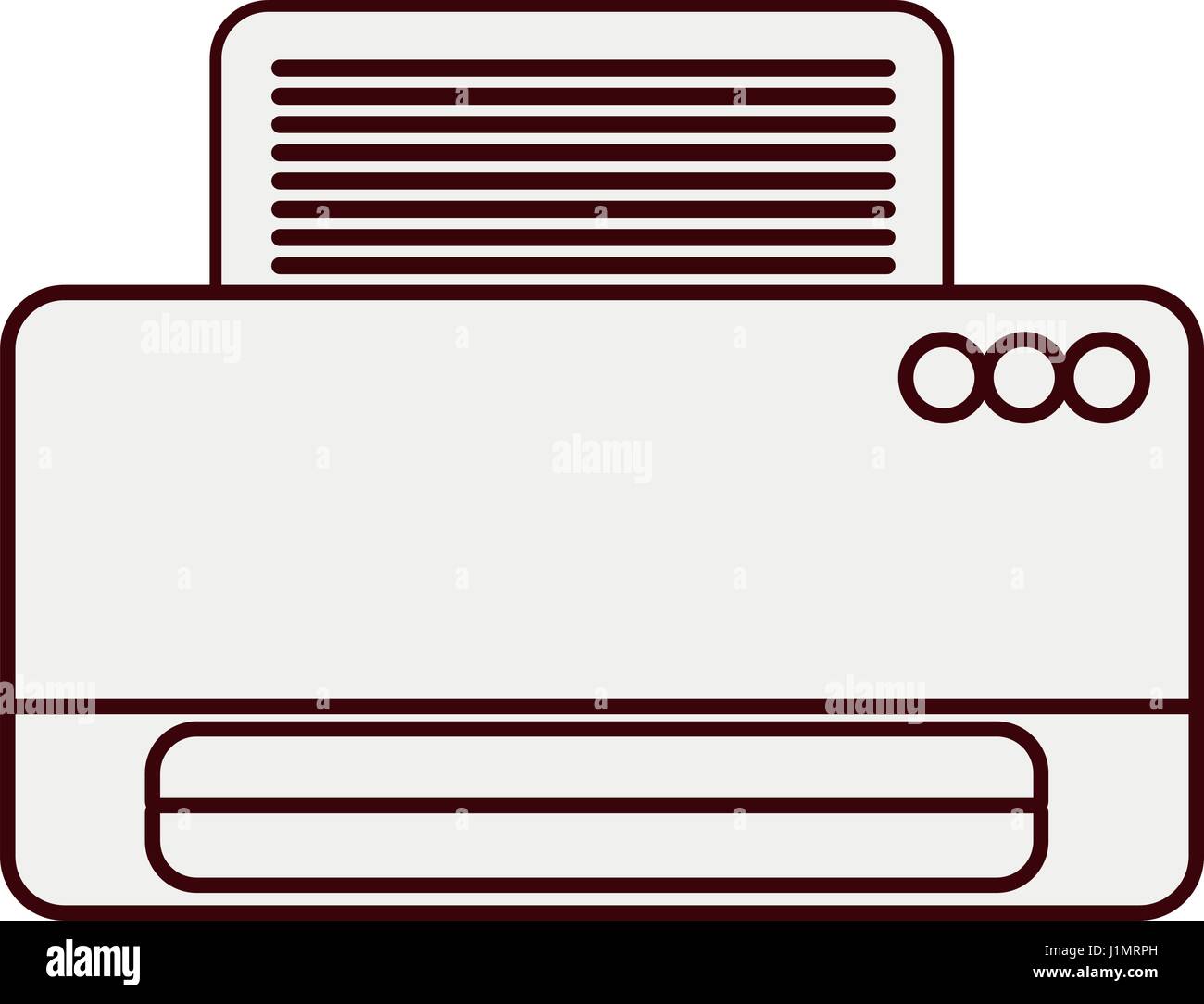 printer machine icon Stock Vector Image & Art - Alamy