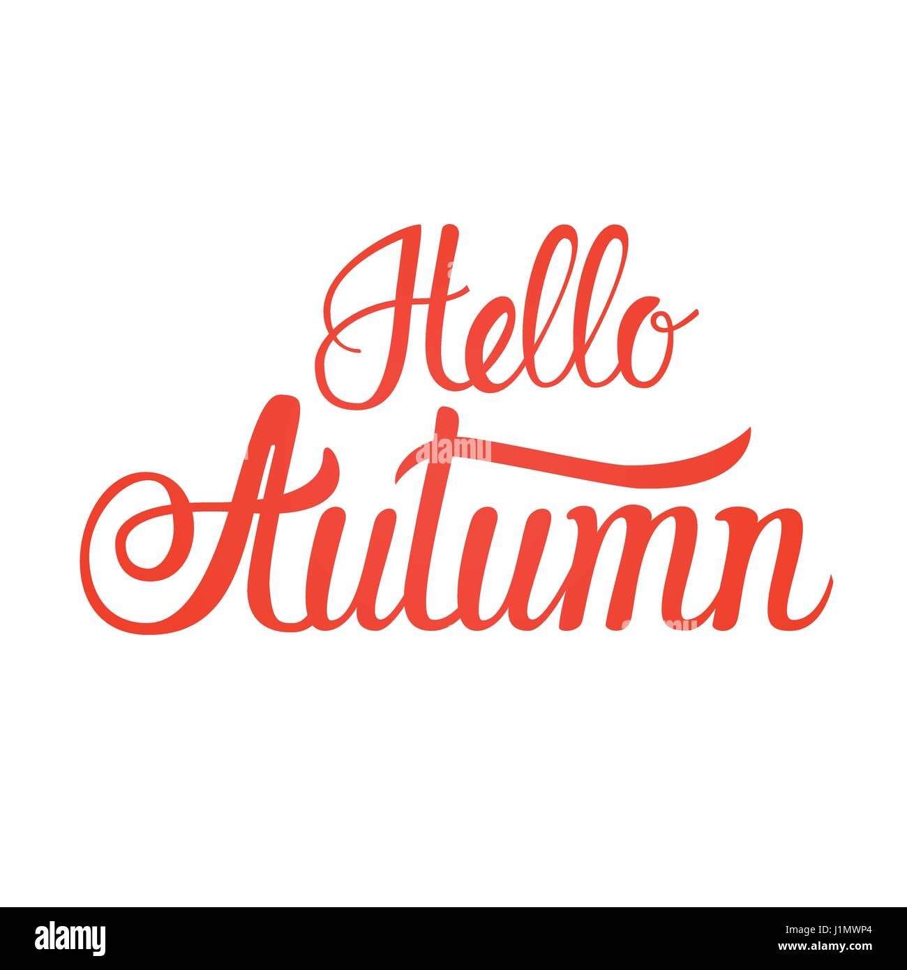 Hello november quote card Cut Out Stock Images & Pictures - Alamy