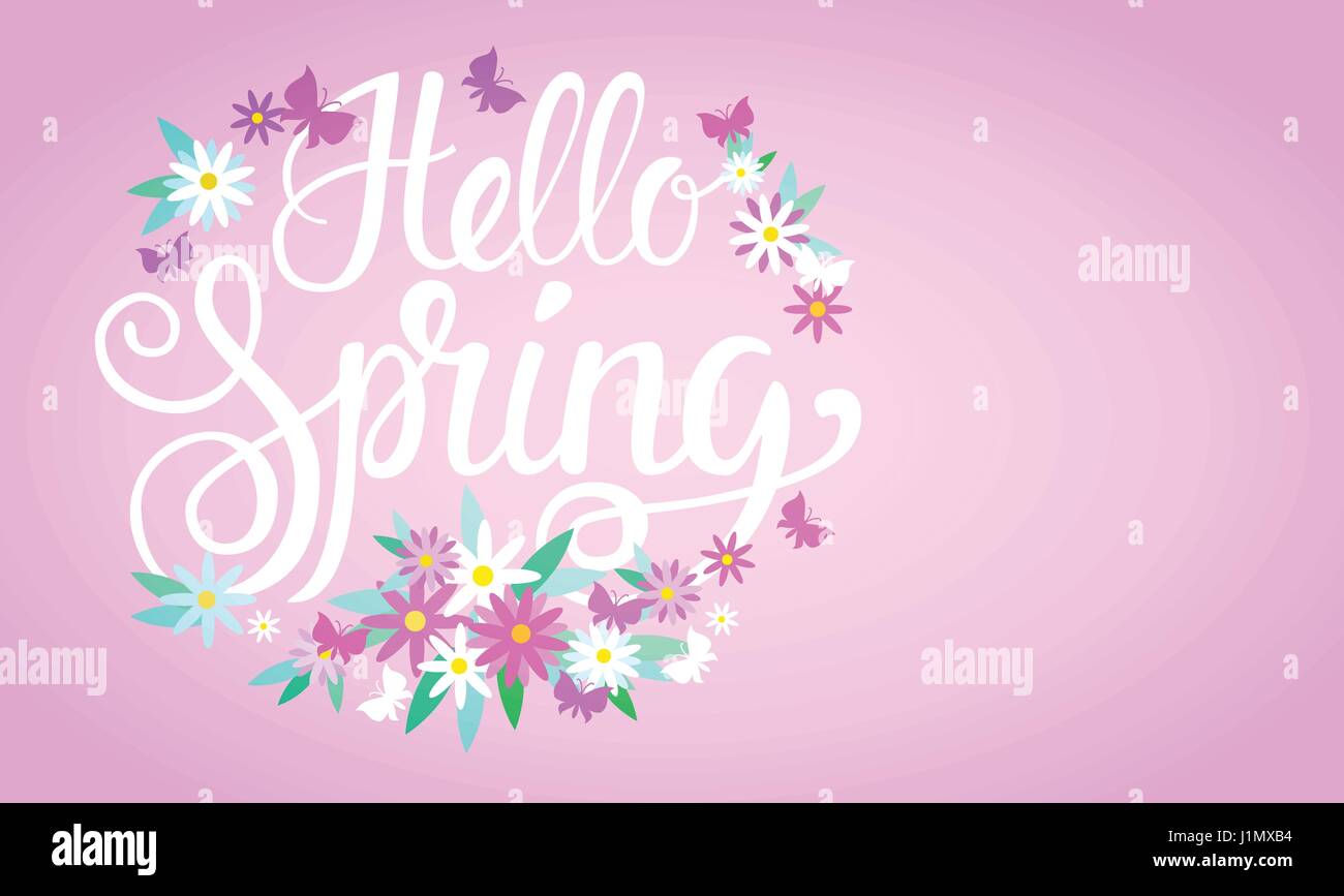 Abstract flowers background Stock Vector Images - Alamy