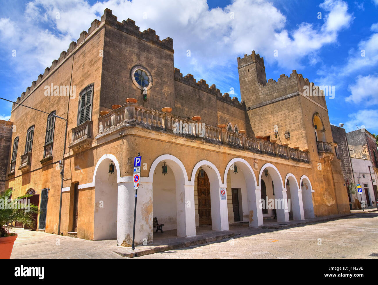 Ripa palace. Specchia. Puglia. Italy Stock Photo - Alamy