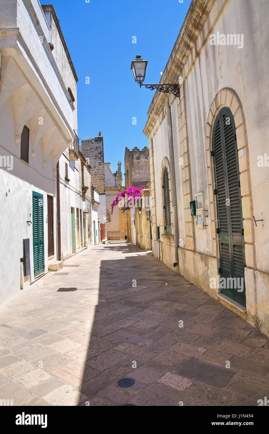 Alleyway. Specchia. Puglia. Italy Stock Photo - Alamy