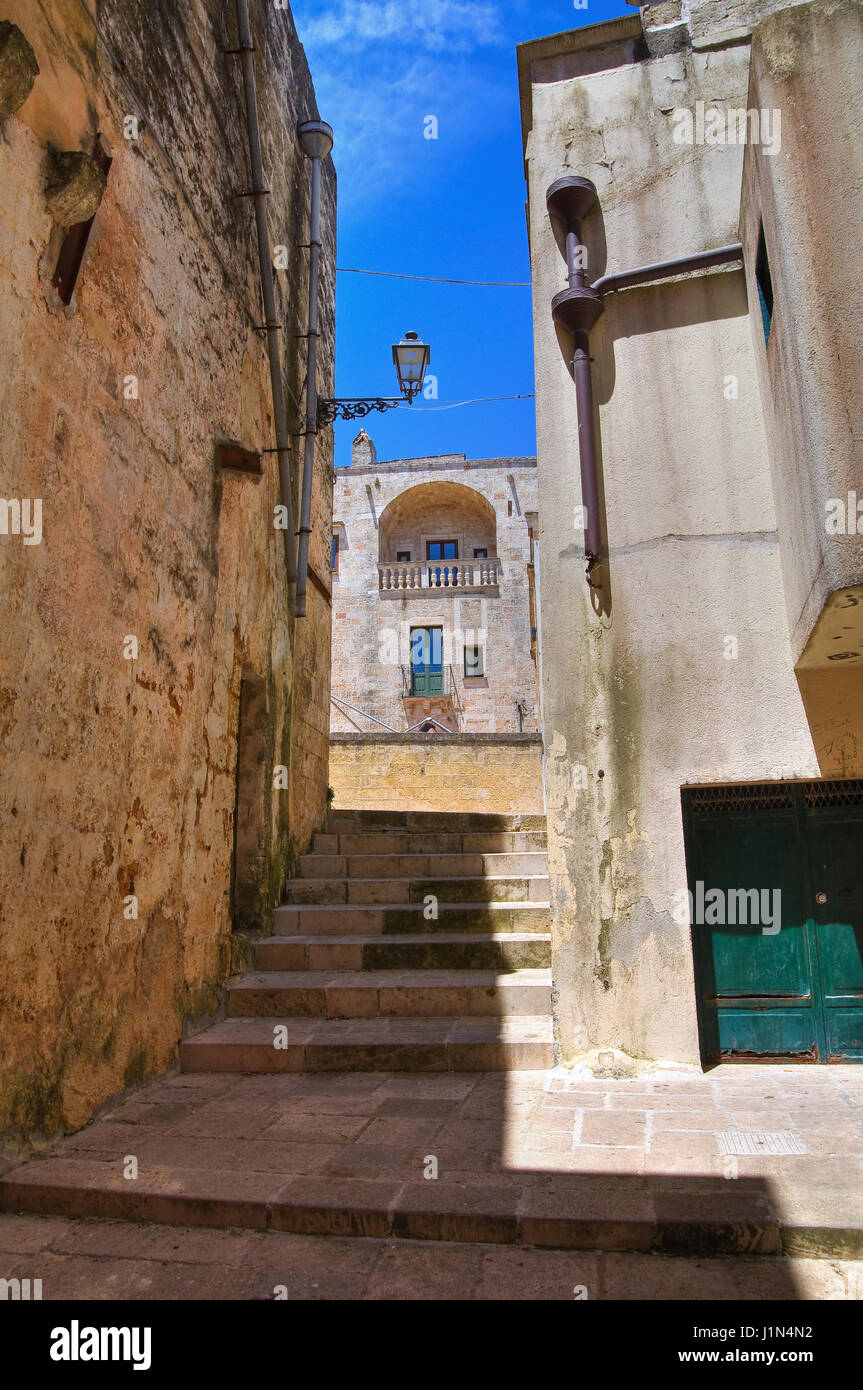 Alleyway. Specchia. Puglia. Italy Stock Photo - Alamy