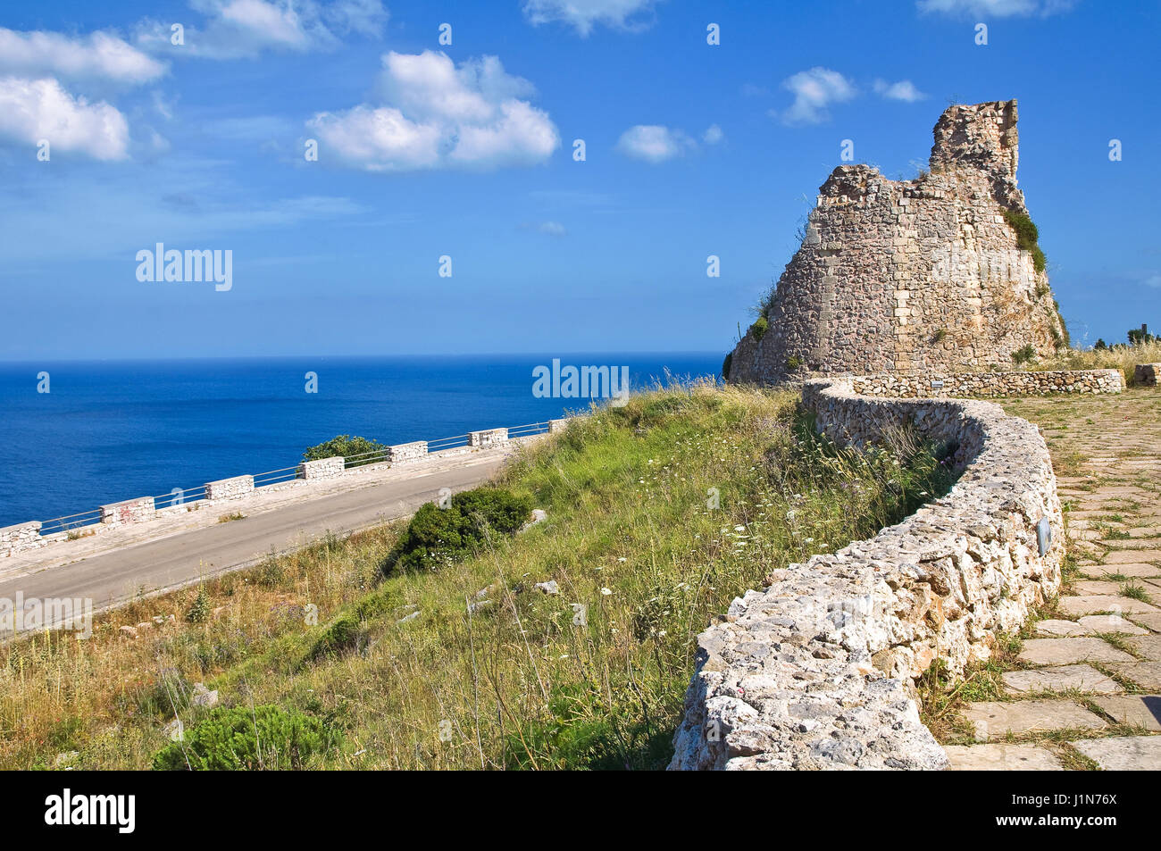 Nasparo Tower. Tiggiano. Puglia. Italy Stock Photo - Alamy