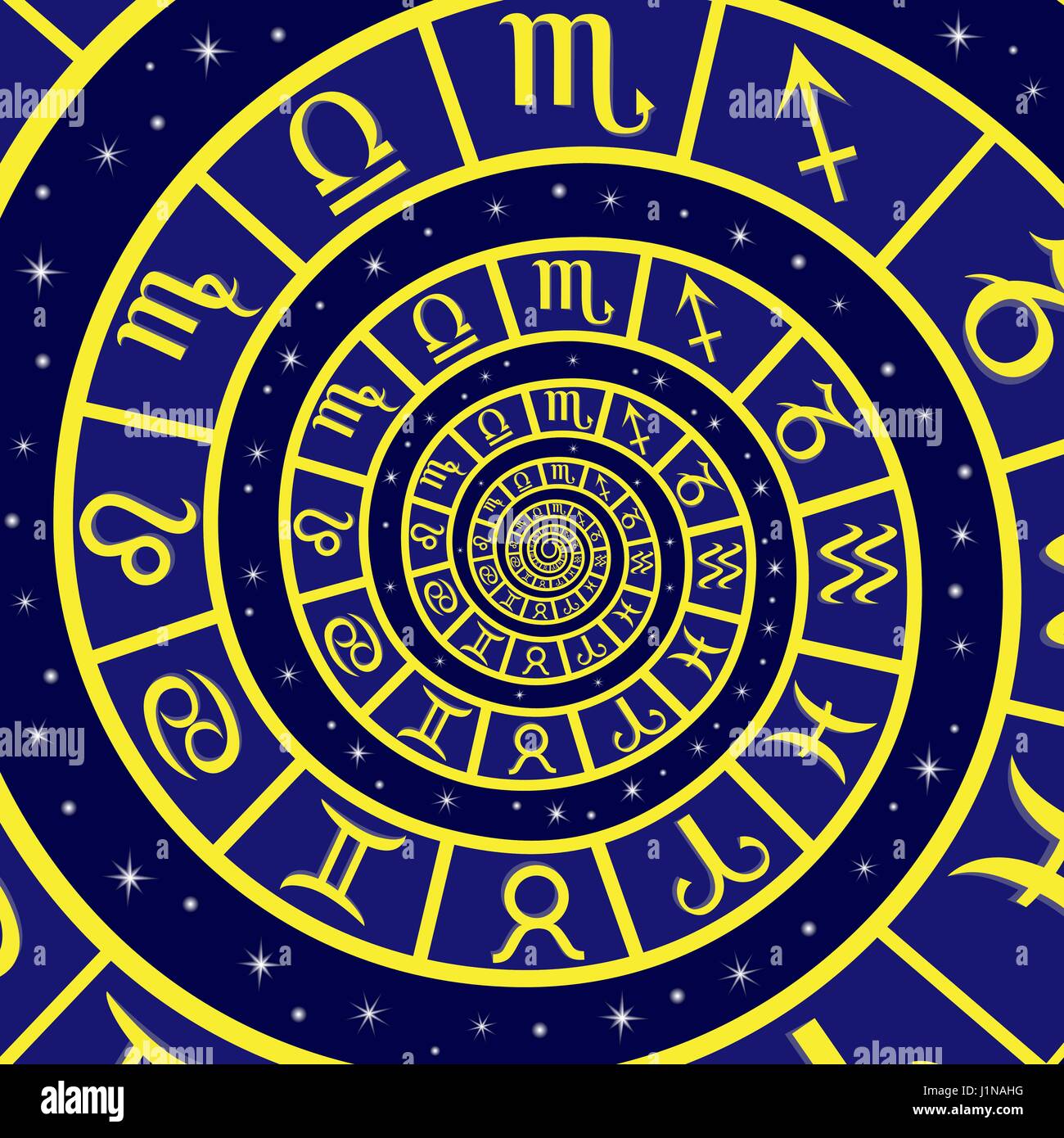 Birth spiral Stock Vector Images - Alamy