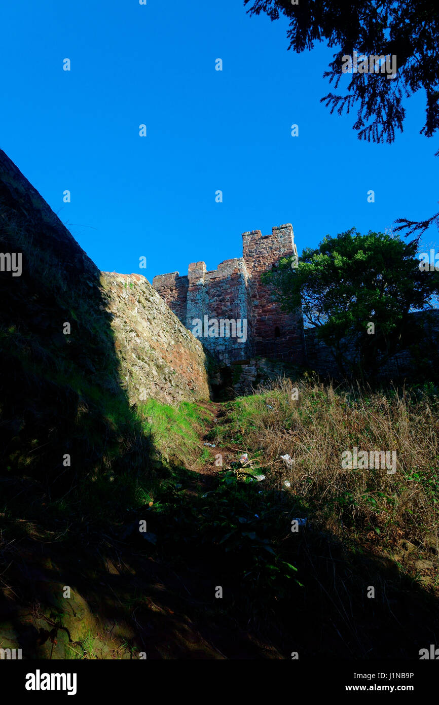 ROMAN WALLS EXETER Stock Photo - Alamy