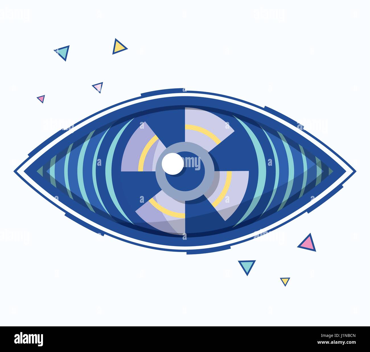 visual and virtual experience game Stock Vector Image & Art - Alamy