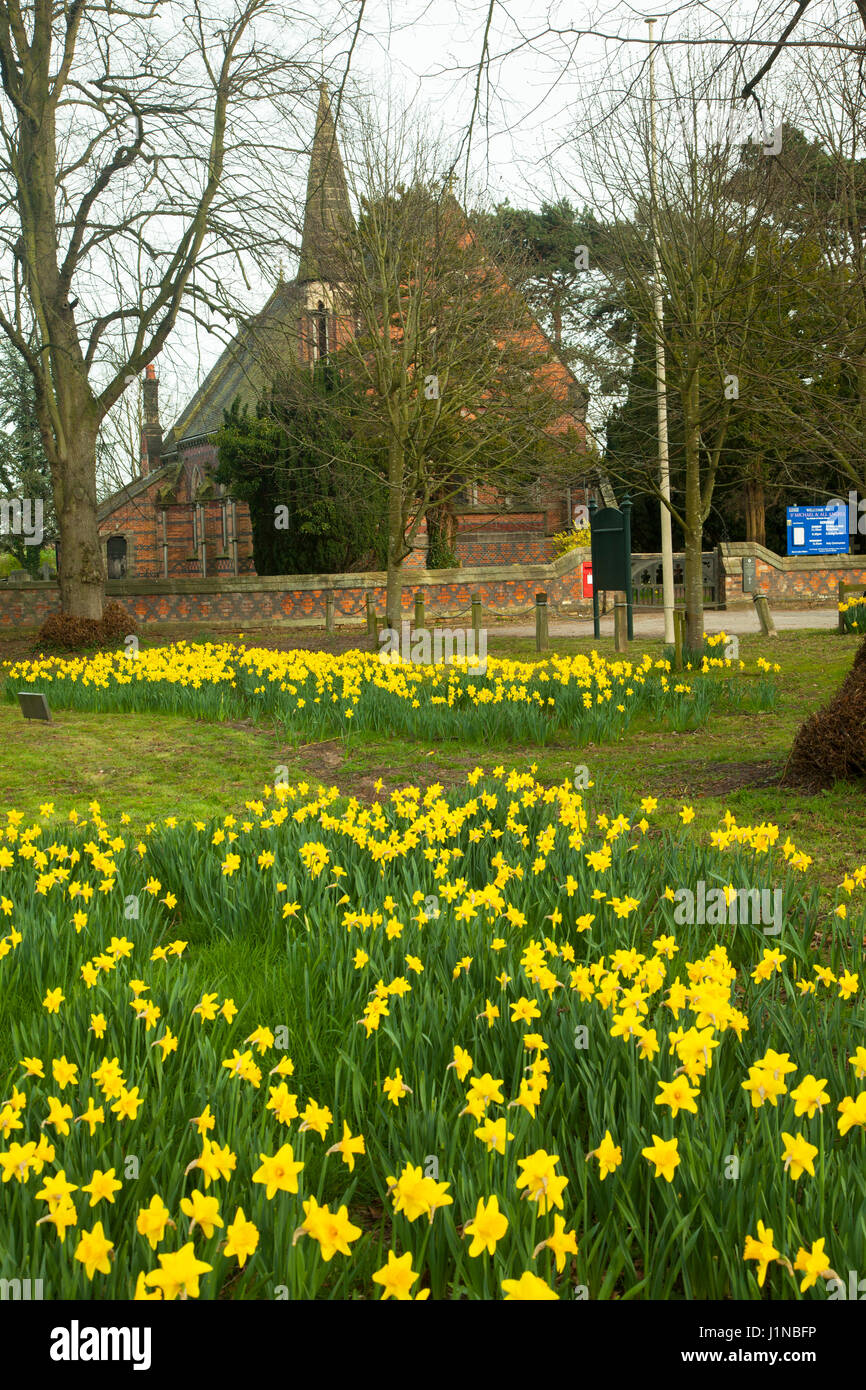 St Michael and All Angels parish Church, Crewe Green ,Crewe Cheshire ...