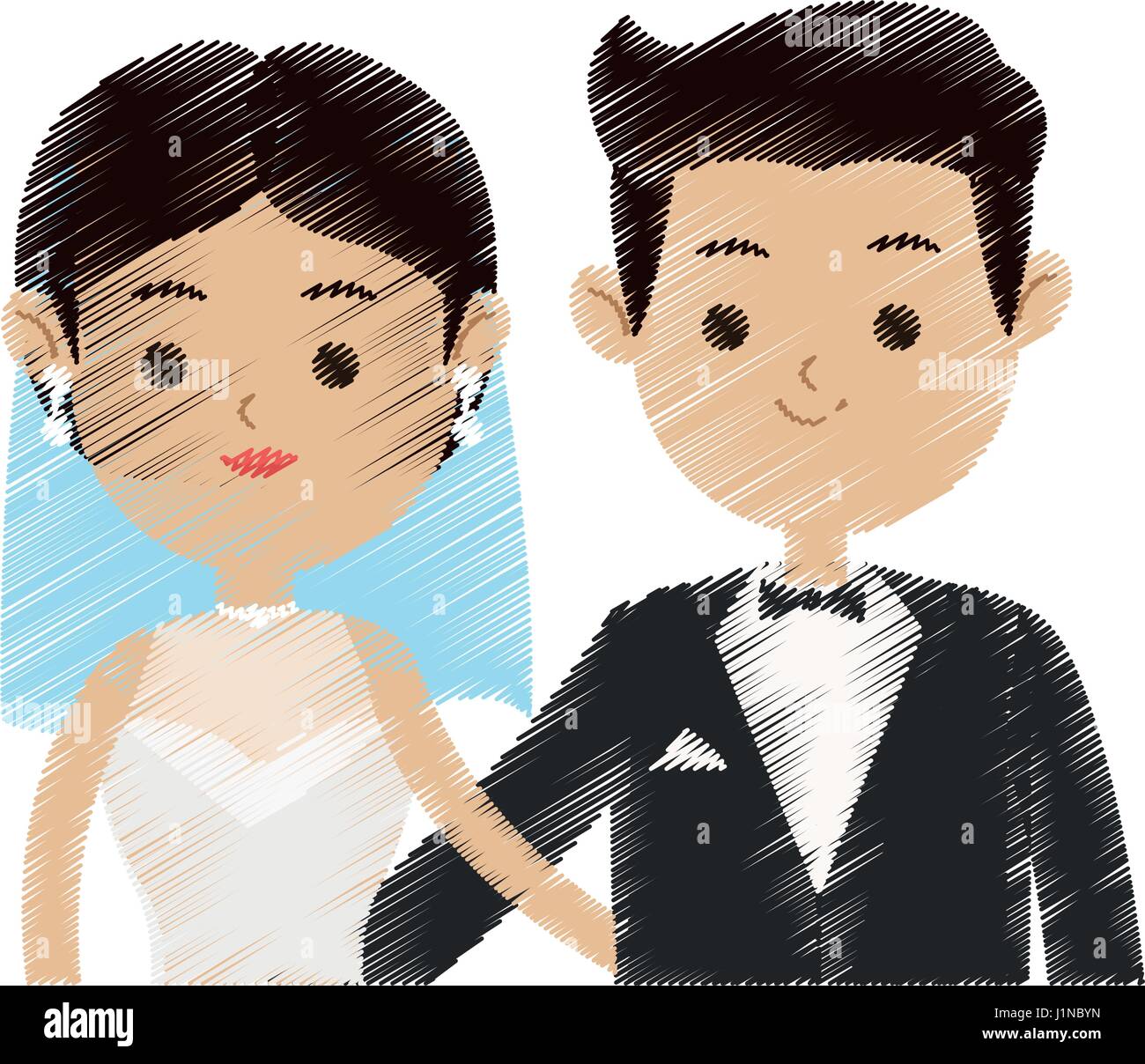 groom and bride icon image Stock Vector Image & Art - Alamy