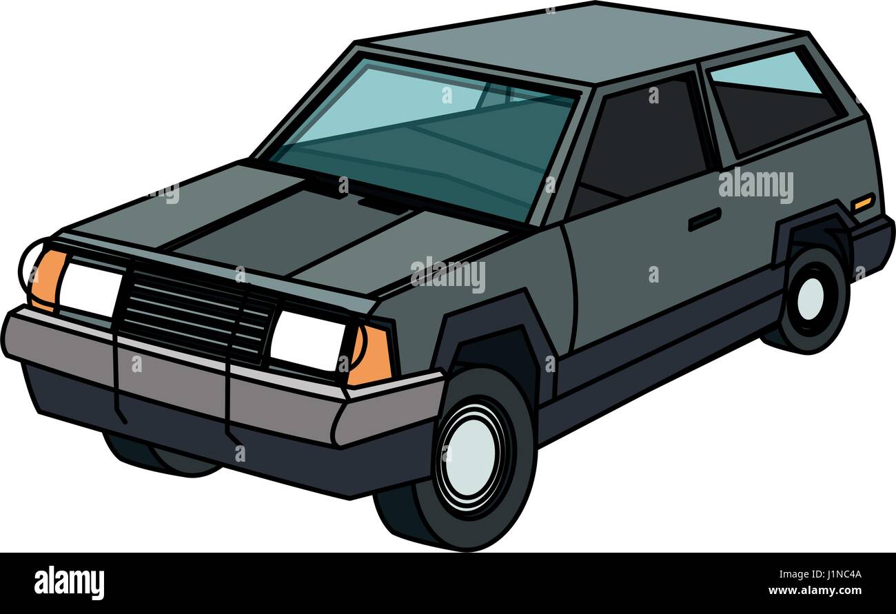 vintage 90s style car icon image Stock Vector Image & Art - Alamy
