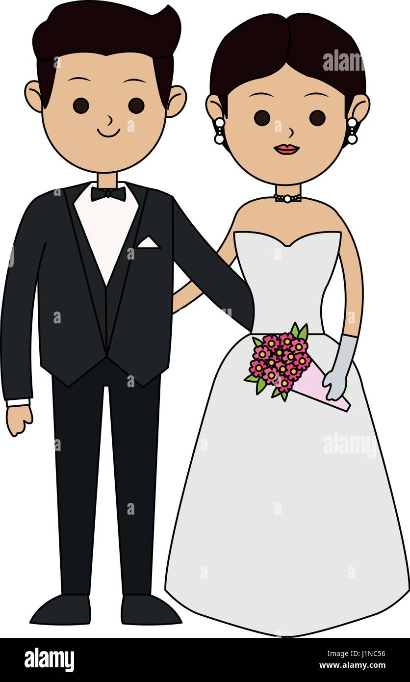 groom and bride icon image Stock Vector Image & Art - Alamy