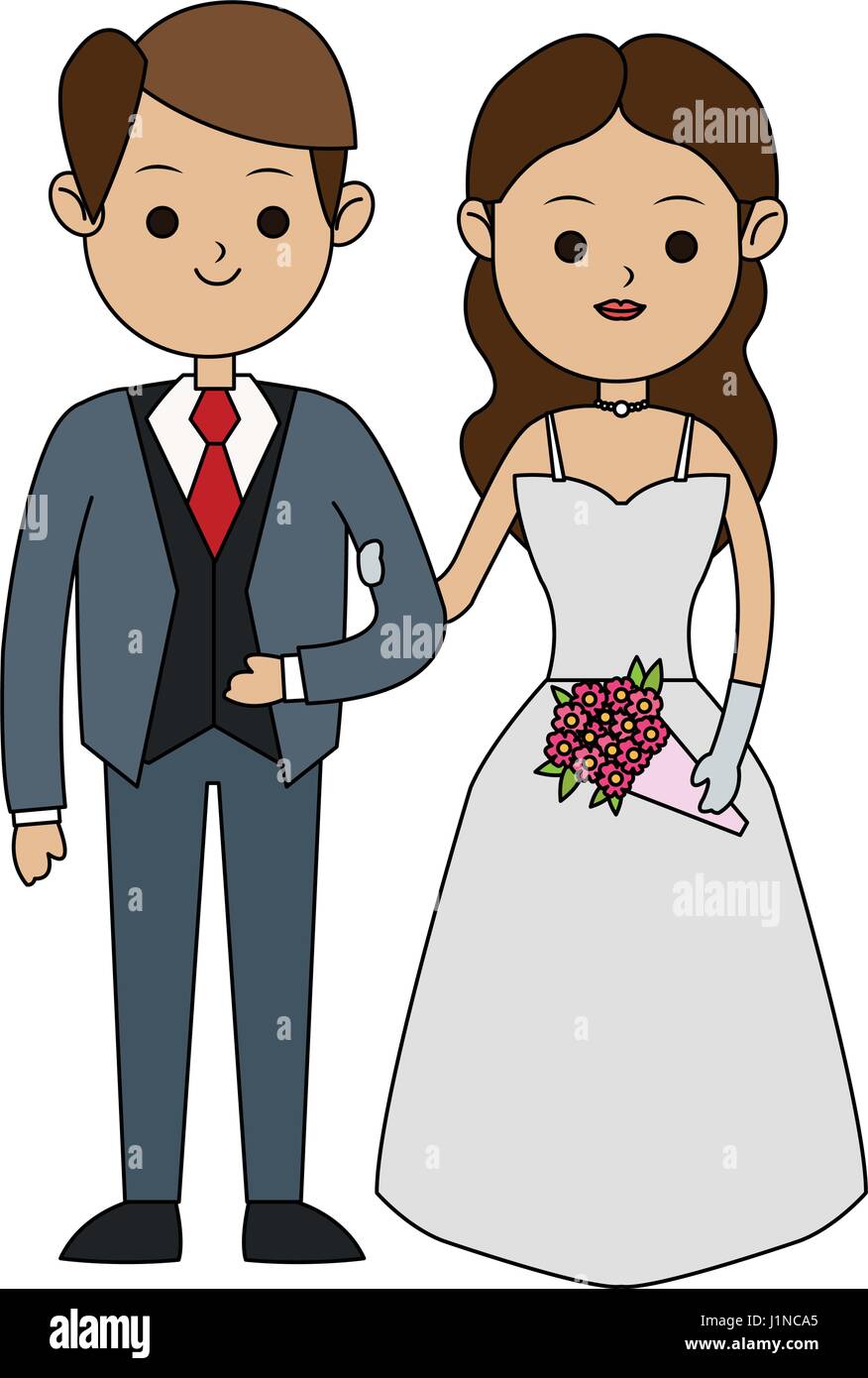groom and bride icon image Stock Vector Image & Art - Alamy