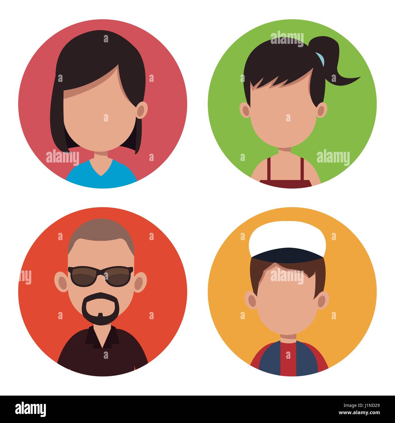 Community casual communication team Stock Vector Images - Alamy