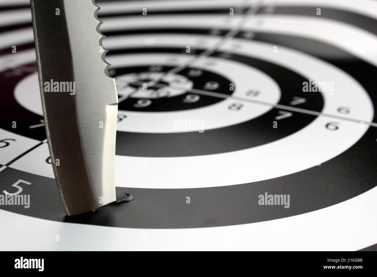 Miss the target Stock Photo - Alamy