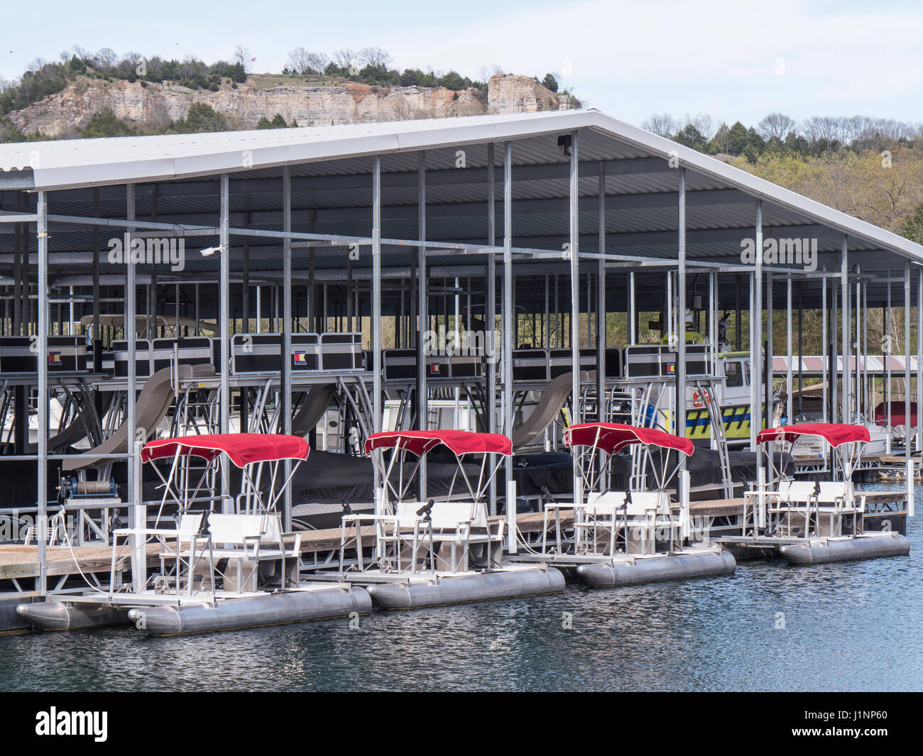 State Park Marina, Table Rock State Park near Branson, Missouri Stock ...