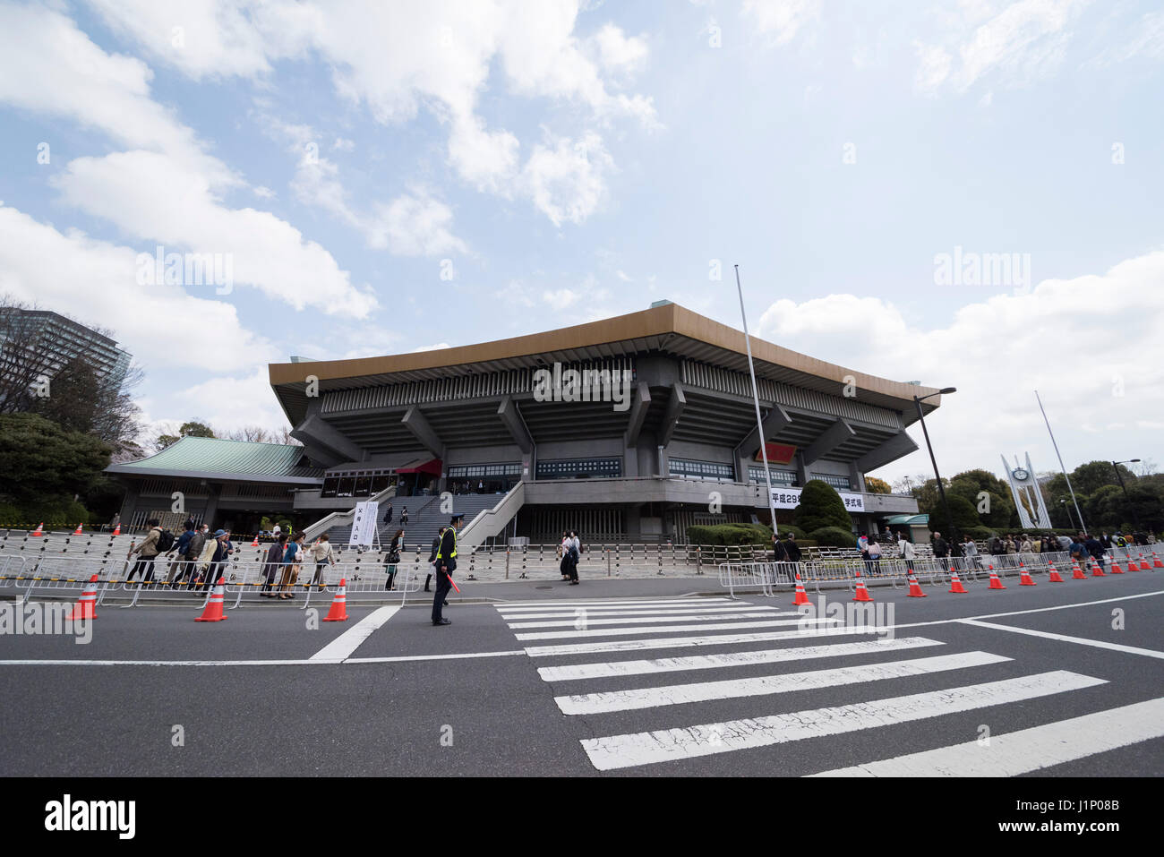 Exterior of Nippon Budokan, Chiyoda-ku, Tokyo, Japan Stock Photo - Alamy