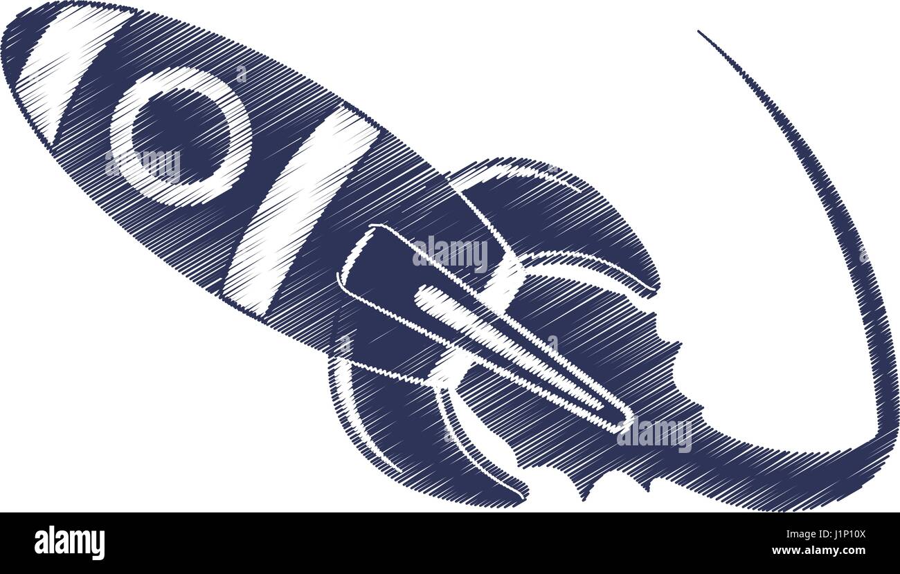 Spaceship start up symbol Stock Vector Image & Art - Alamy