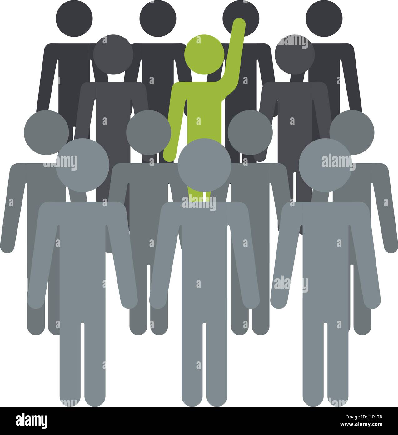 Human hand up symbol Stock Vector Image & Art - Alamy