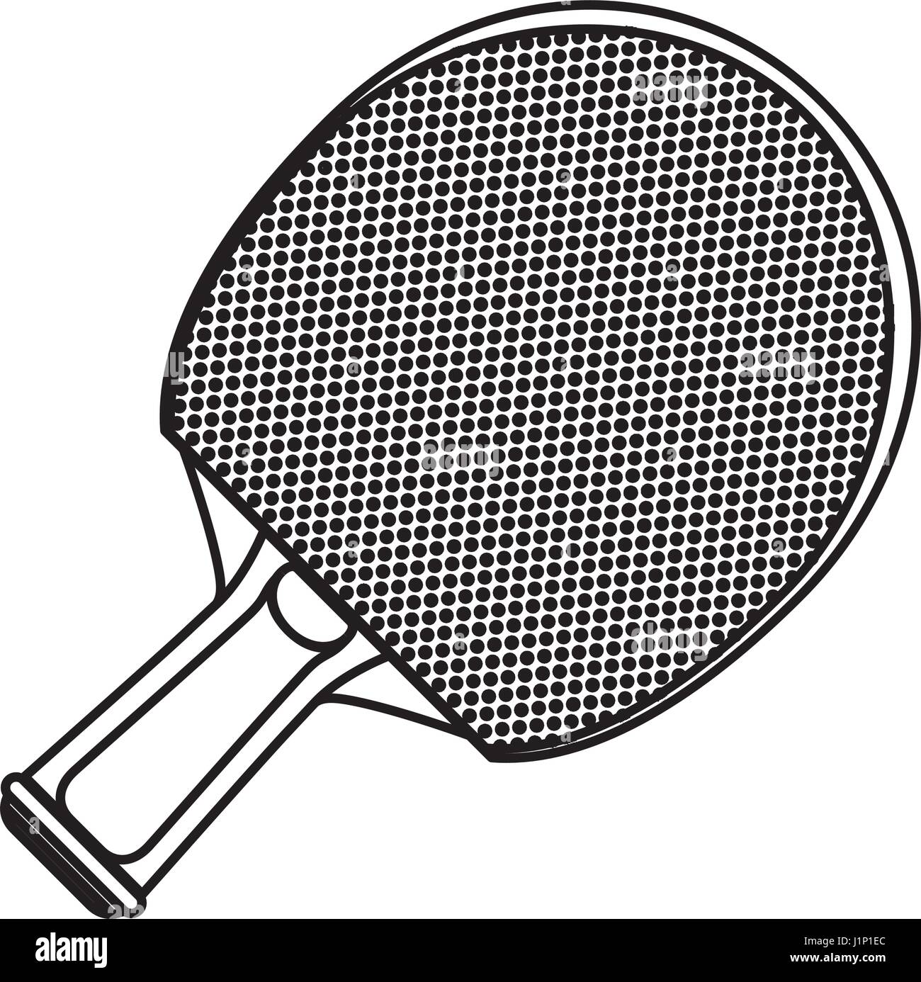 Ping pong racket Stock Vector Image & Art - Alamy