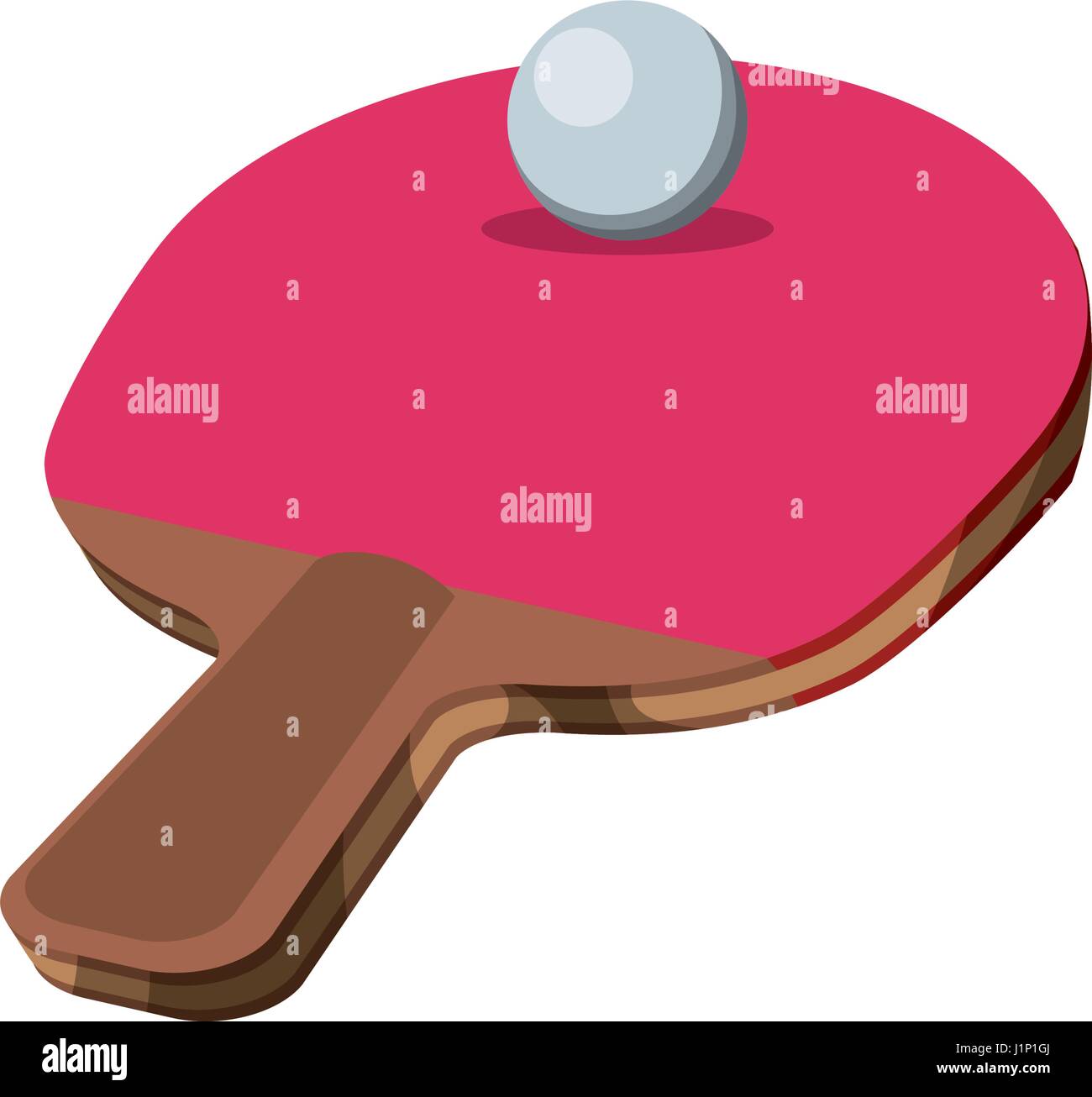 Ping pong racket Stock Vector Image & Art - Alamy