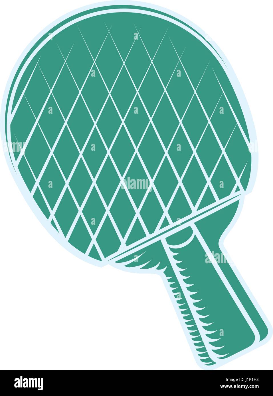 Ping pong racket Stock Vector Image & Art - Alamy
