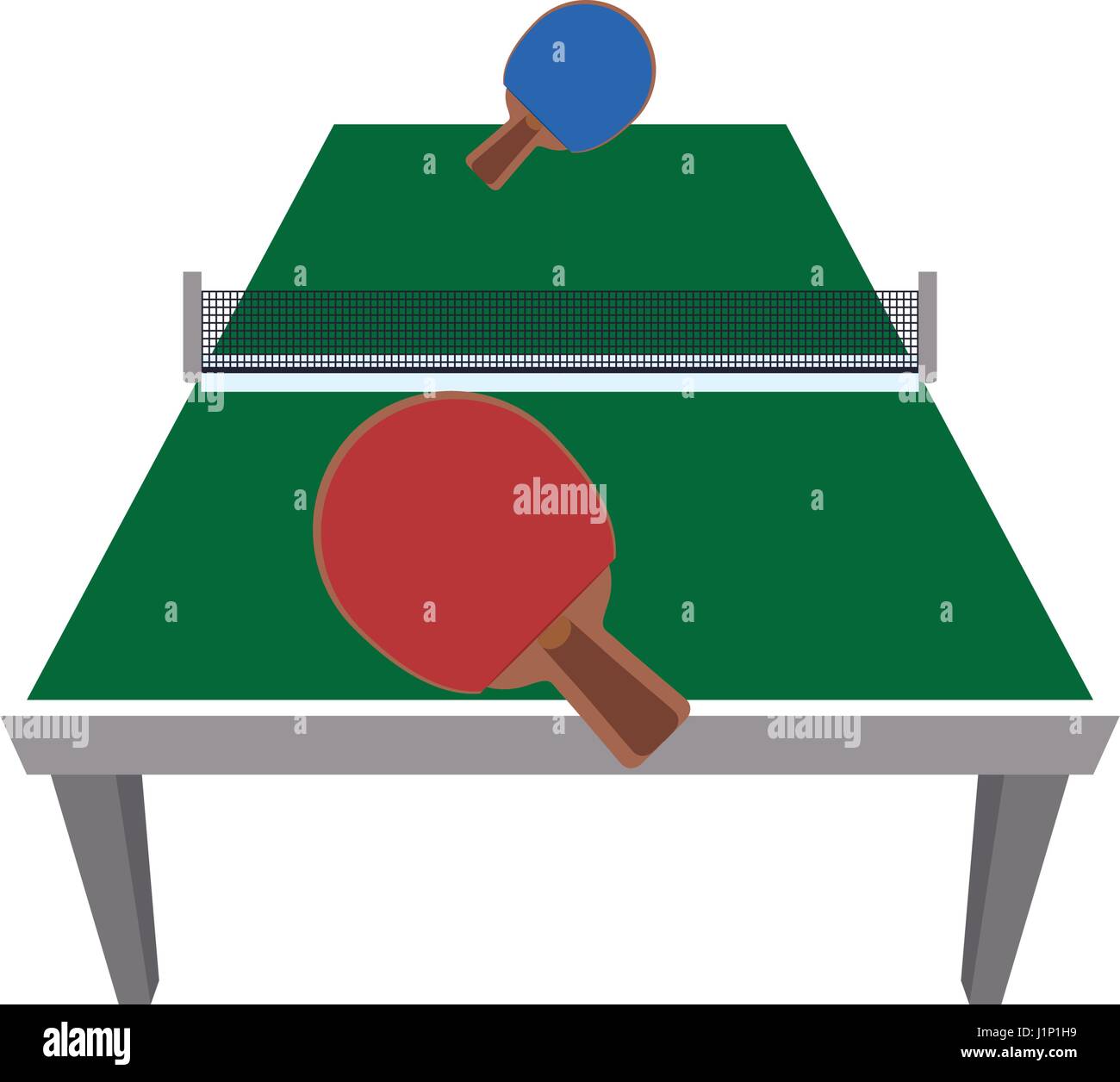 Ping pong table Stock Vector Image & Art - Alamy
