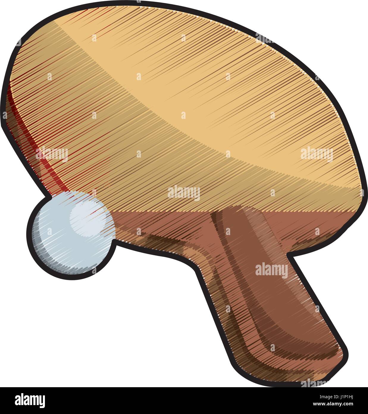 Ping pong racket Stock Vector Image & Art - Alamy