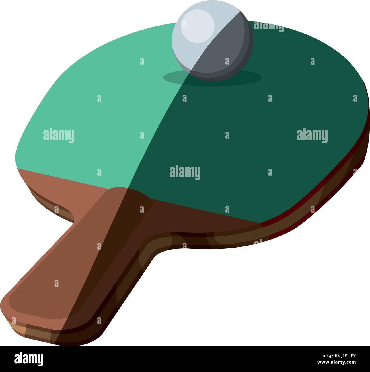 Ping pong racket Stock Vector Image & Art - Alamy