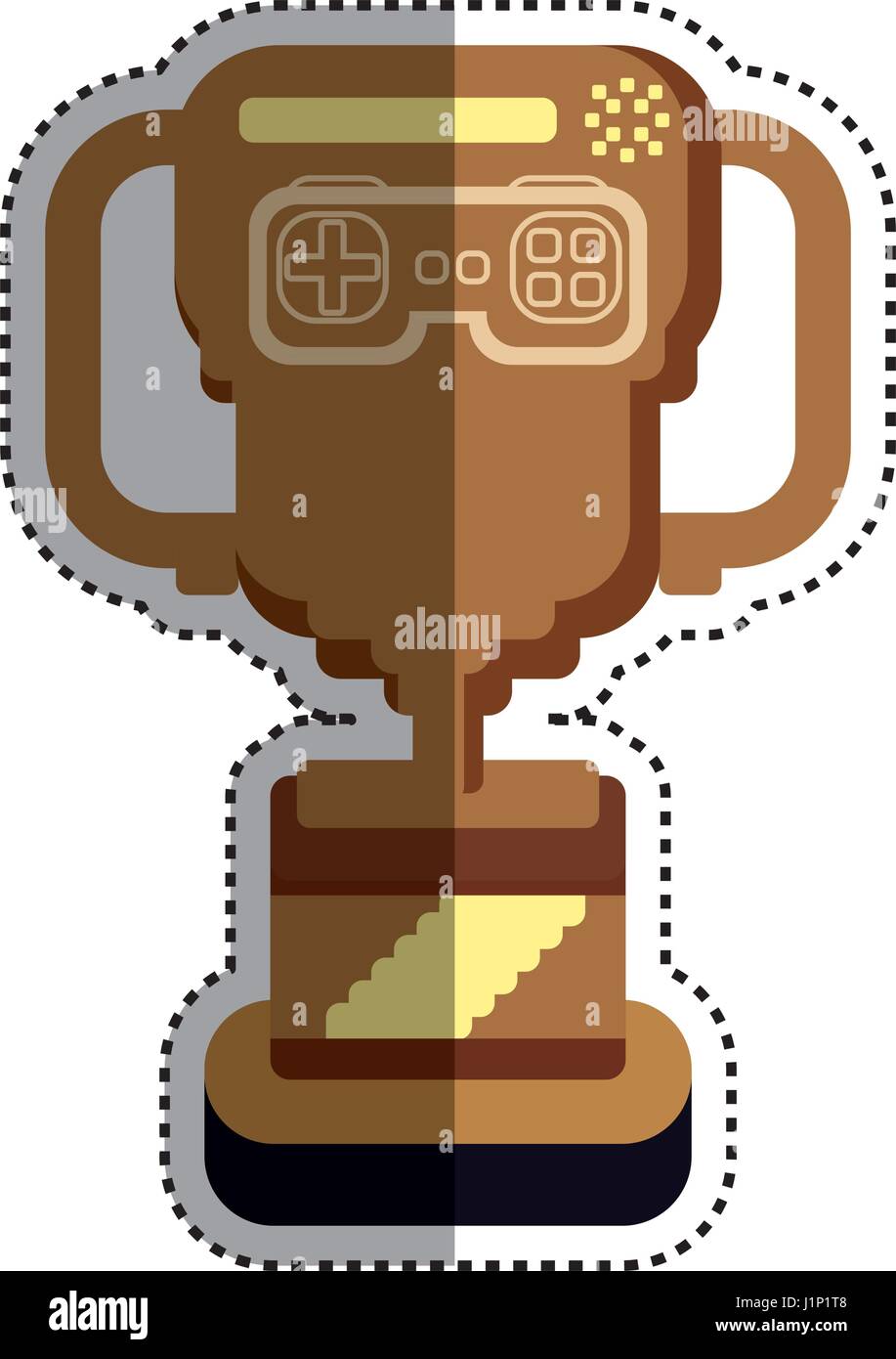 Cup Pixelated videogame Stock Vector Image & Art - Alamy