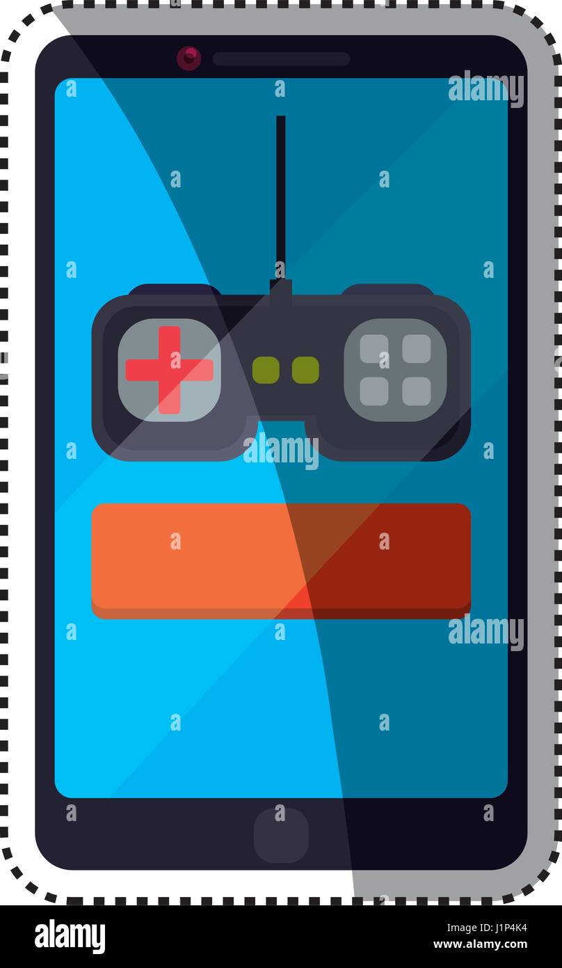 Console gamepad device Stock Vector Image & Art - Alamy