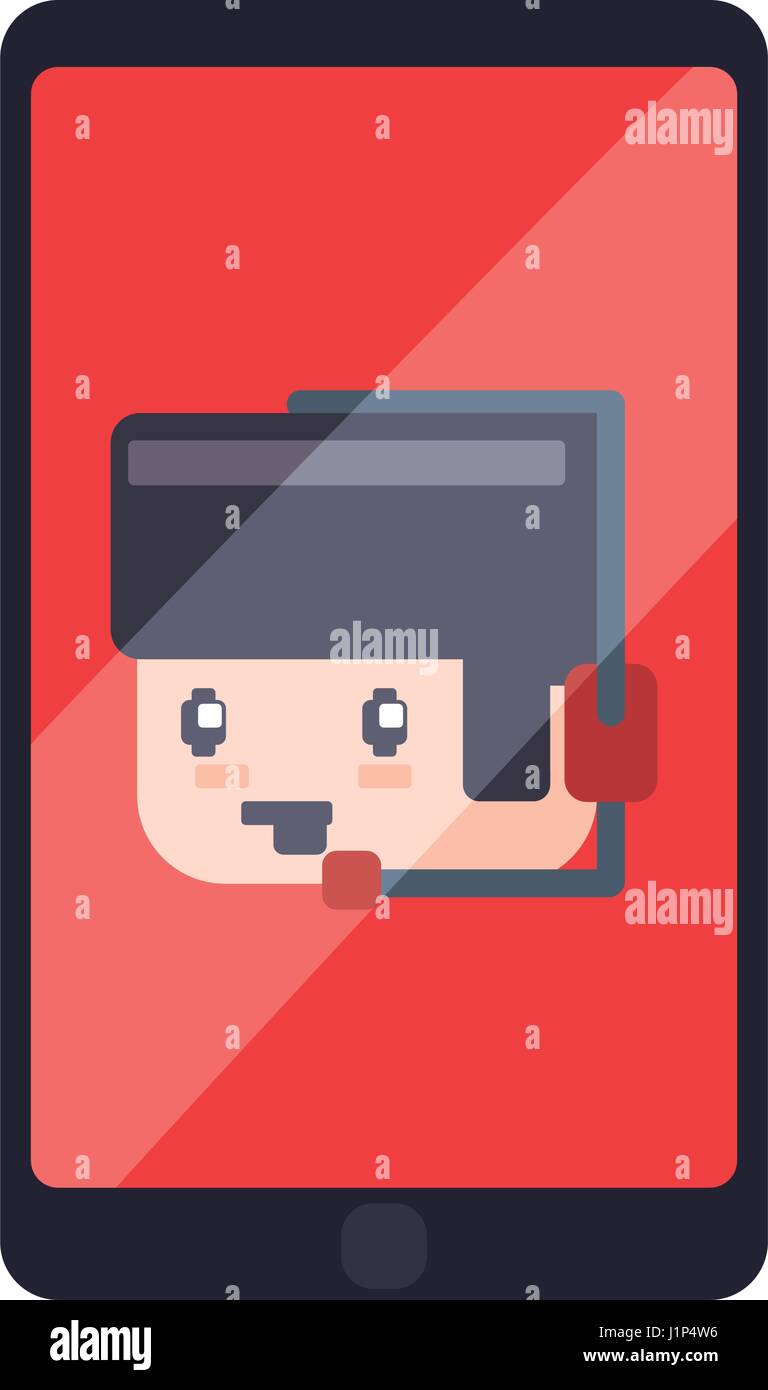 Gamer boy pixelated Stock Vector Image & Art - Alamy