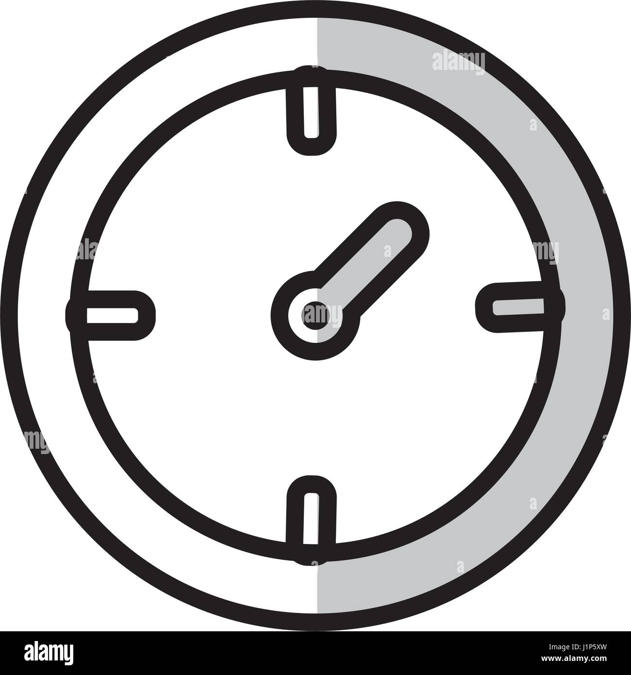 clock icon image Stock Vector Image & Art - Alamy