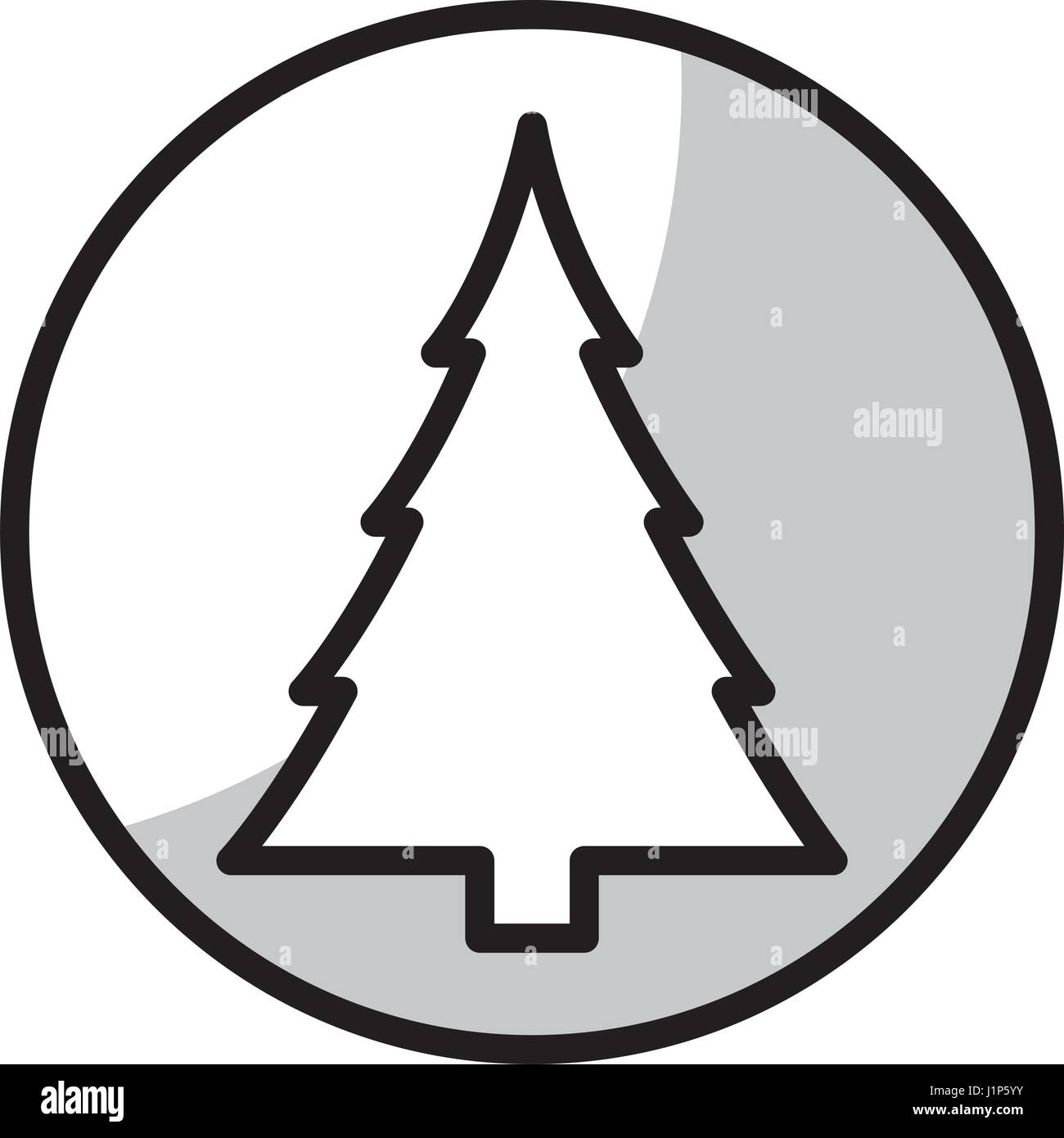 pine tree icon Stock Vector Image & Art - Alamy