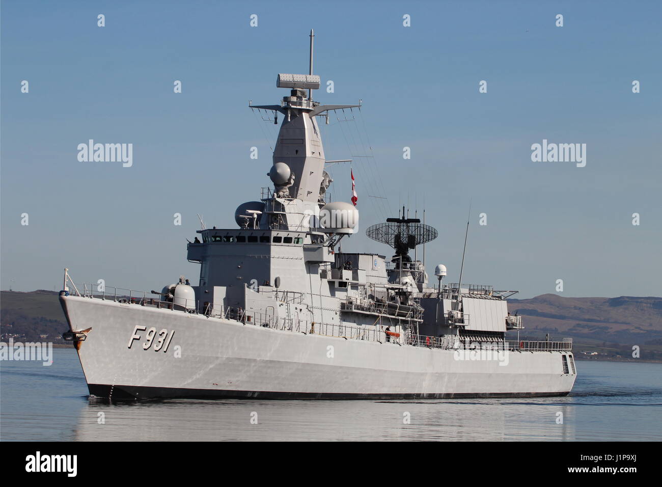 BNS Louise-Marie (F931), a Karel Doorman-class (or M-class) frigate of ...