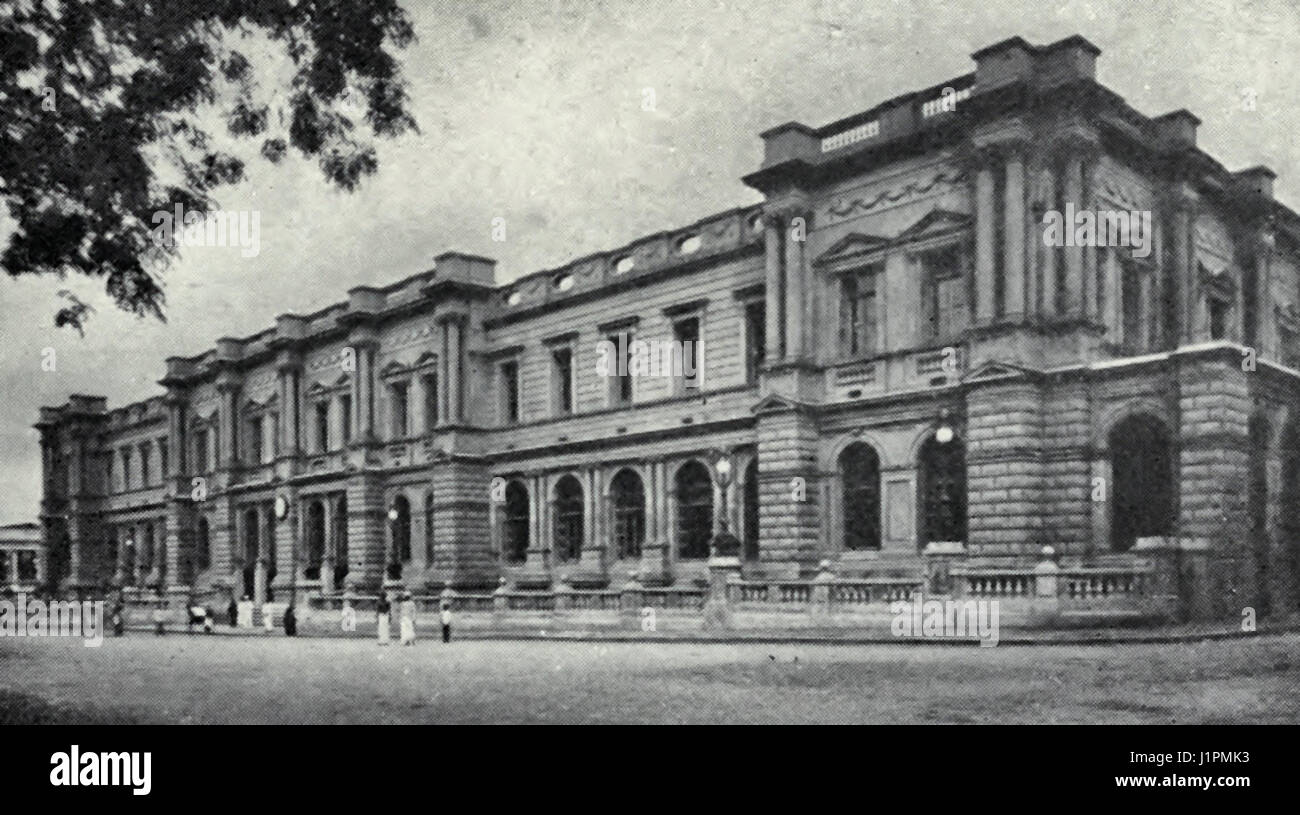 The General Post Office, Colombo, Ceylon, circa 1900 Stock Photo - Alamy