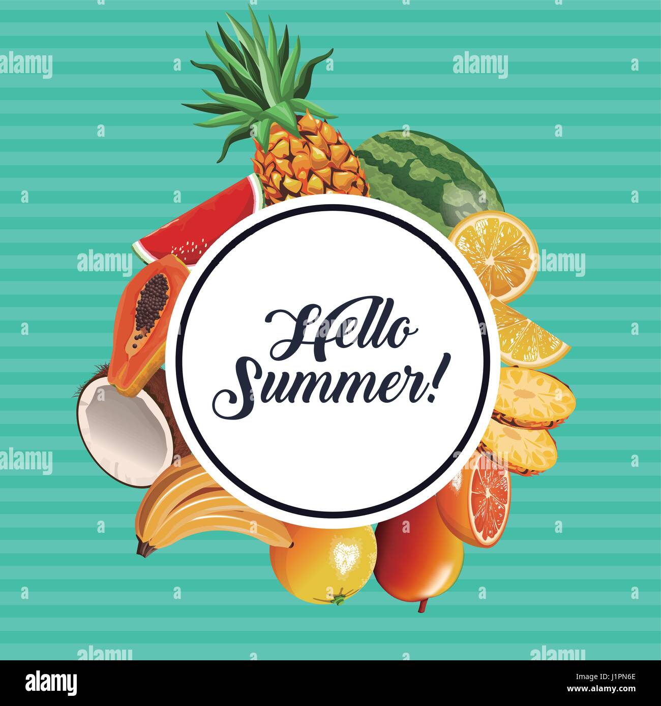 Fruit poster hi-res stock photography and images - Alamy