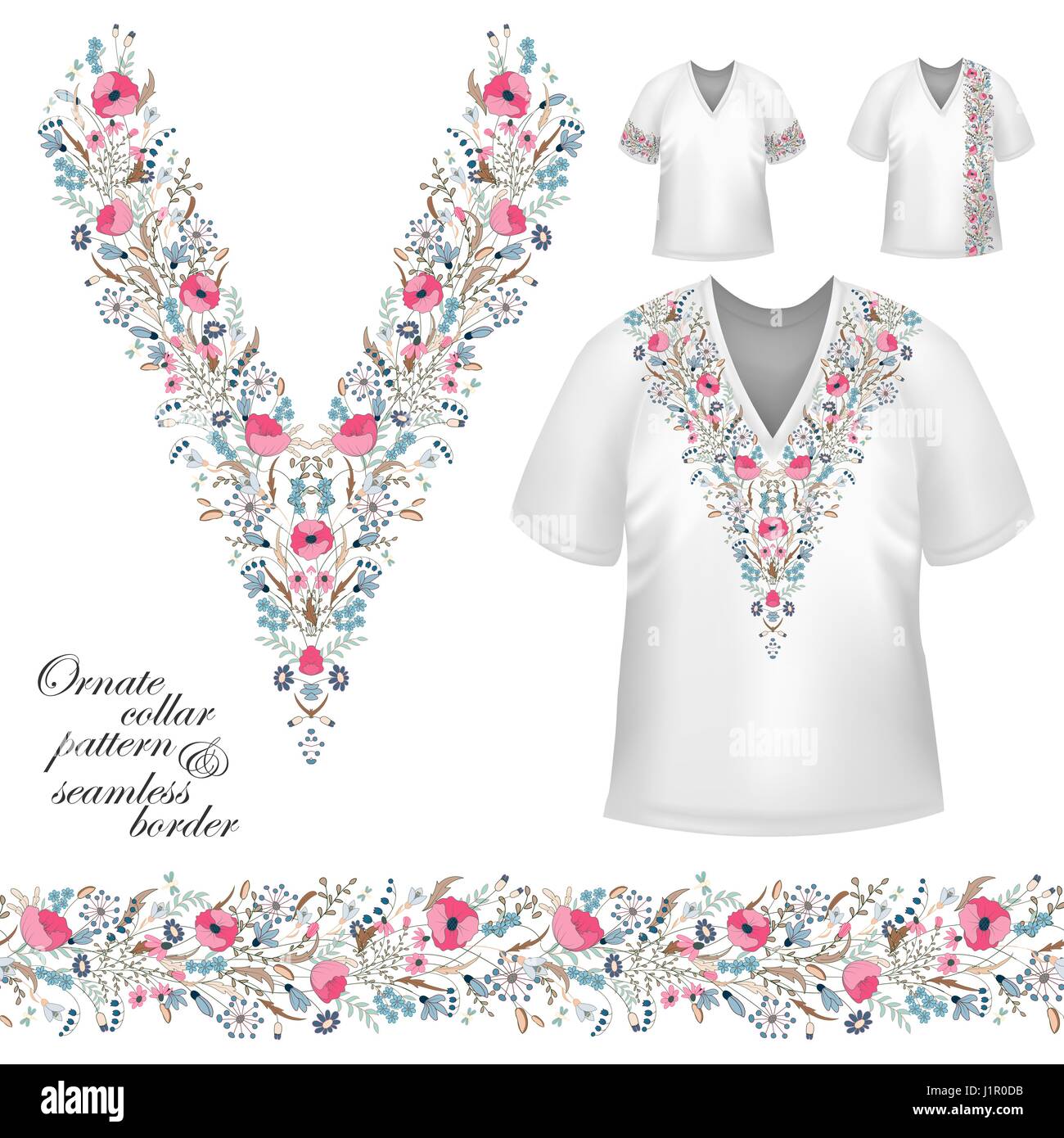 vector collar vintage design Stock Vector Image & Art - Alamy