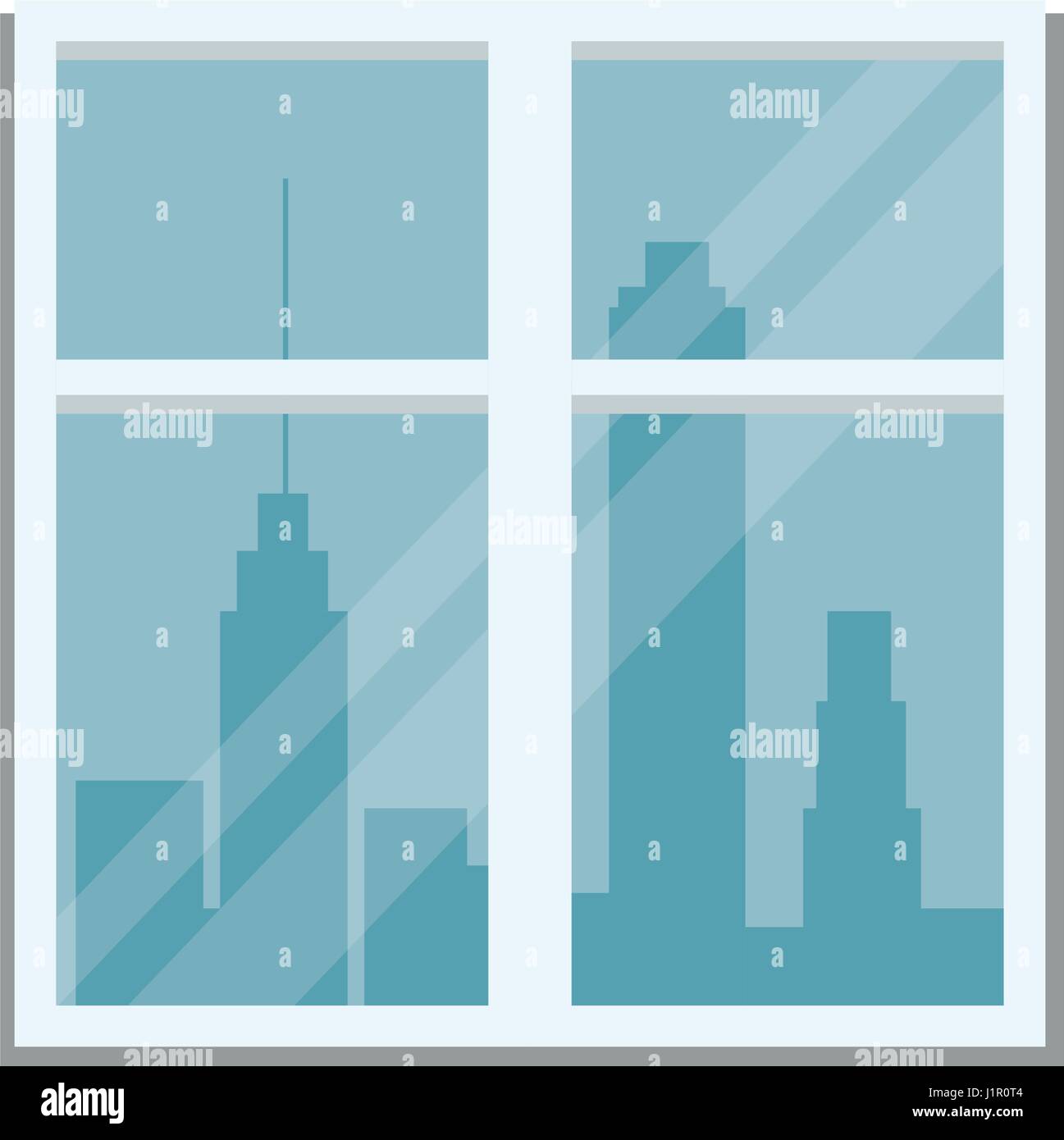 High street windows Stock Vector Images - Alamy