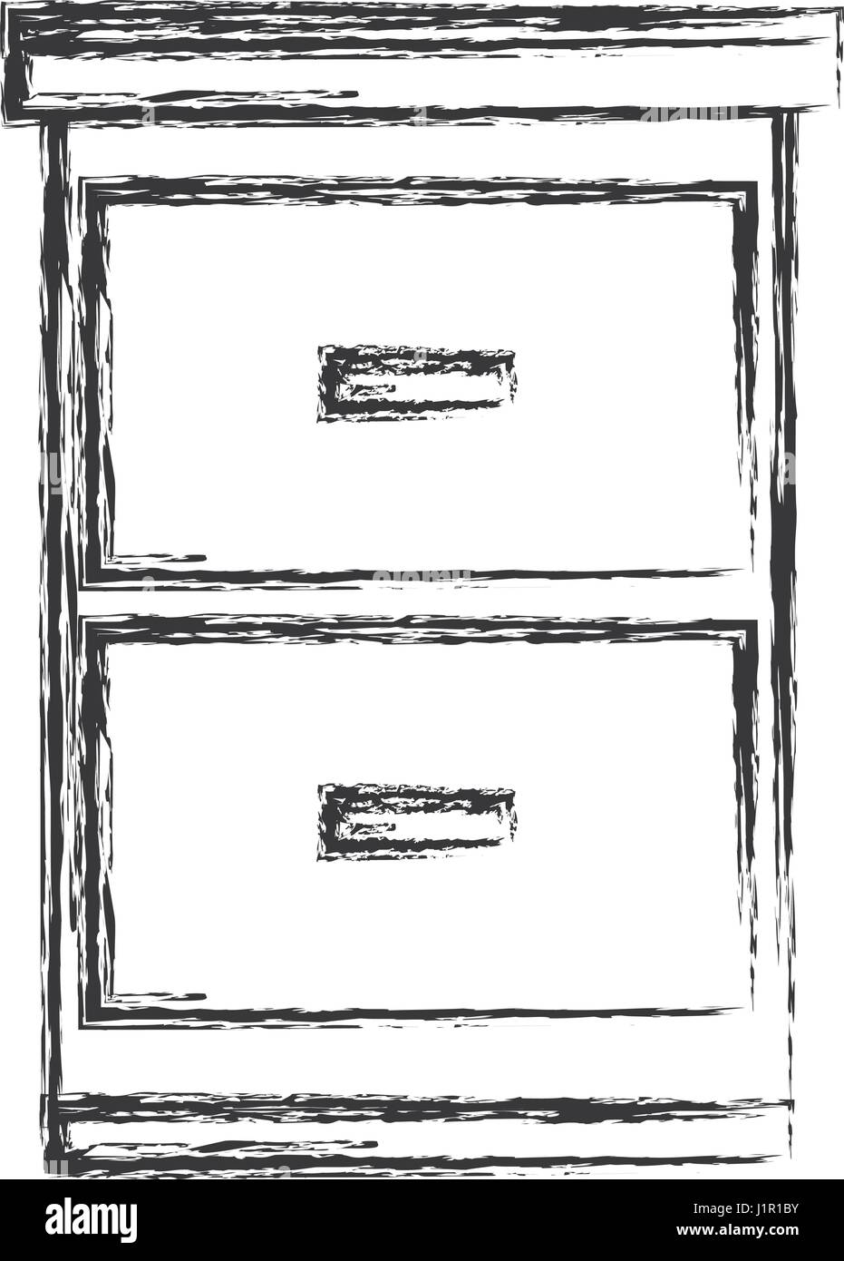 Folder file cabinet cartoon Stock Vector Images - Alamy