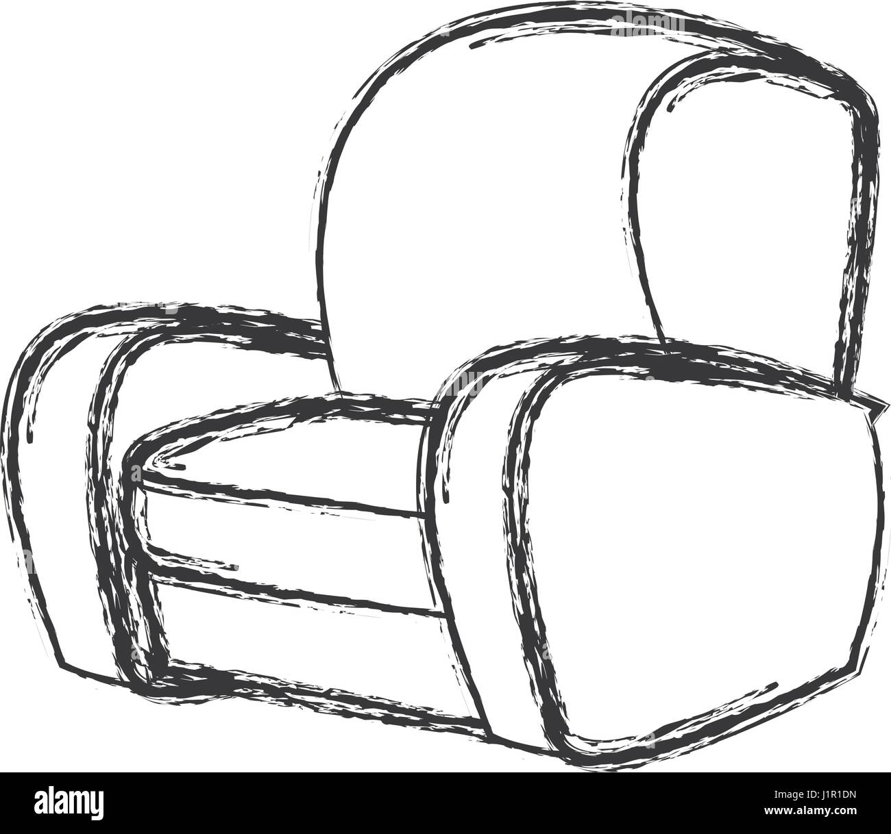 chair sofa seat image sketch Stock Vector Image & Art - Alamy