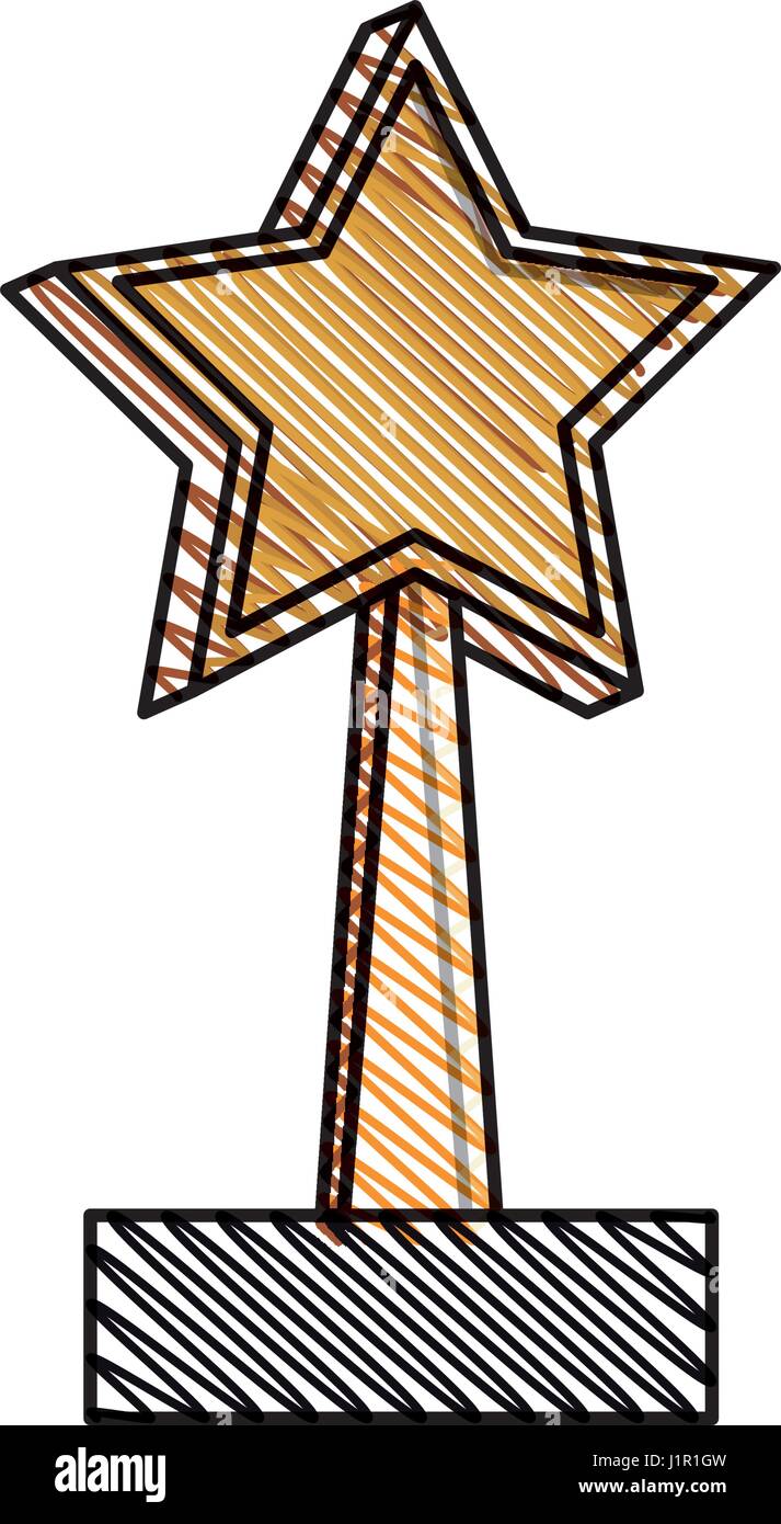 trophy star win image Stock Vector Image & Art - Alamy