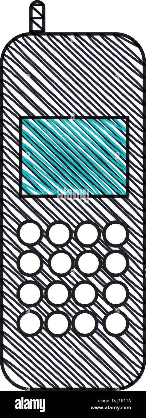 cellphone call communication gadget Stock Vector Image & Art - Alamy