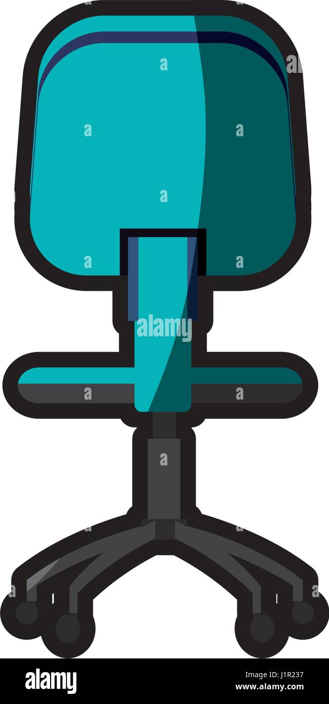 office chair work image shadow Stock Vector Image & Art - Alamy