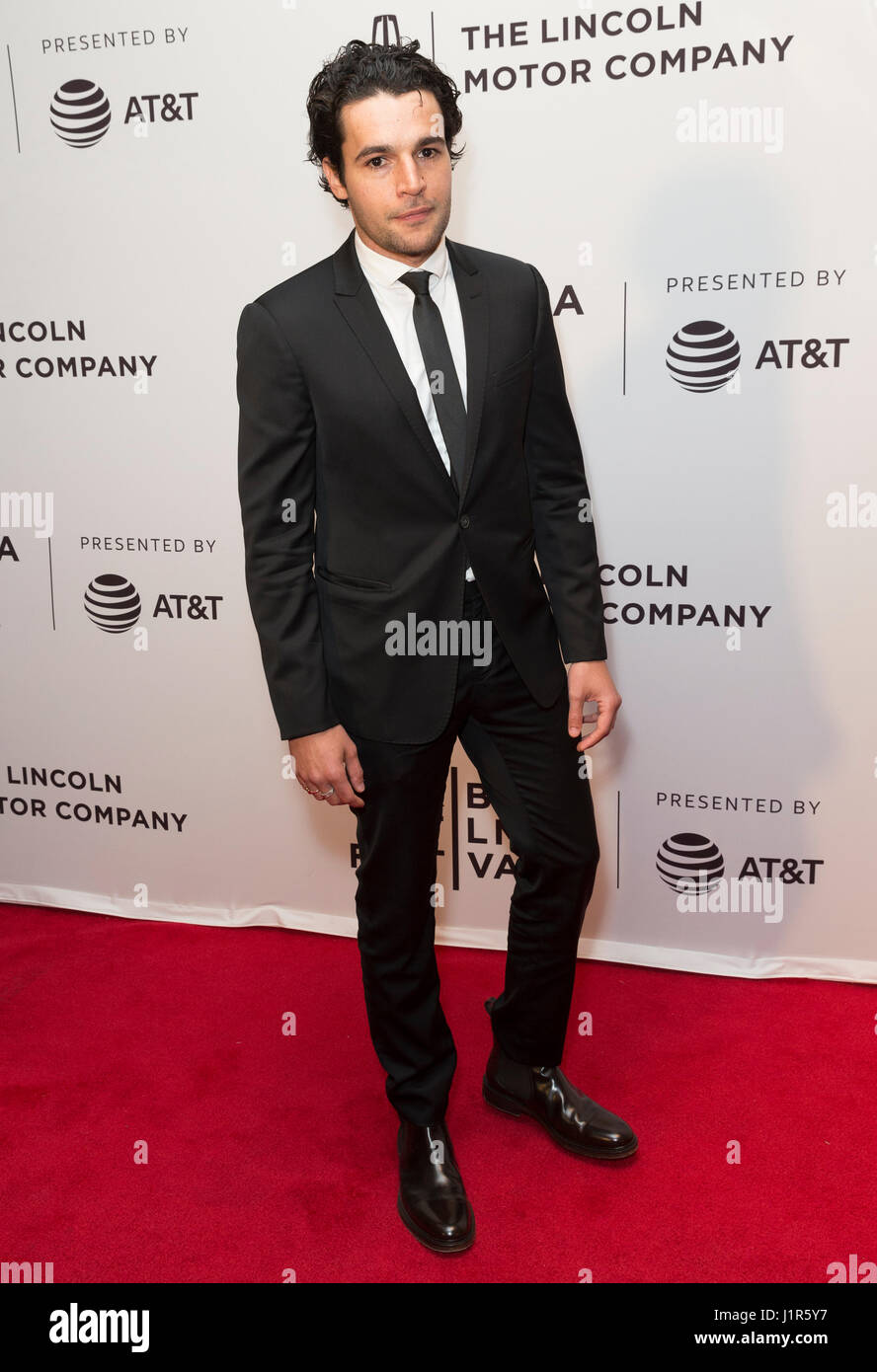 New York, United States. 21st Apr, 2017. Christopher Abbott attends ...